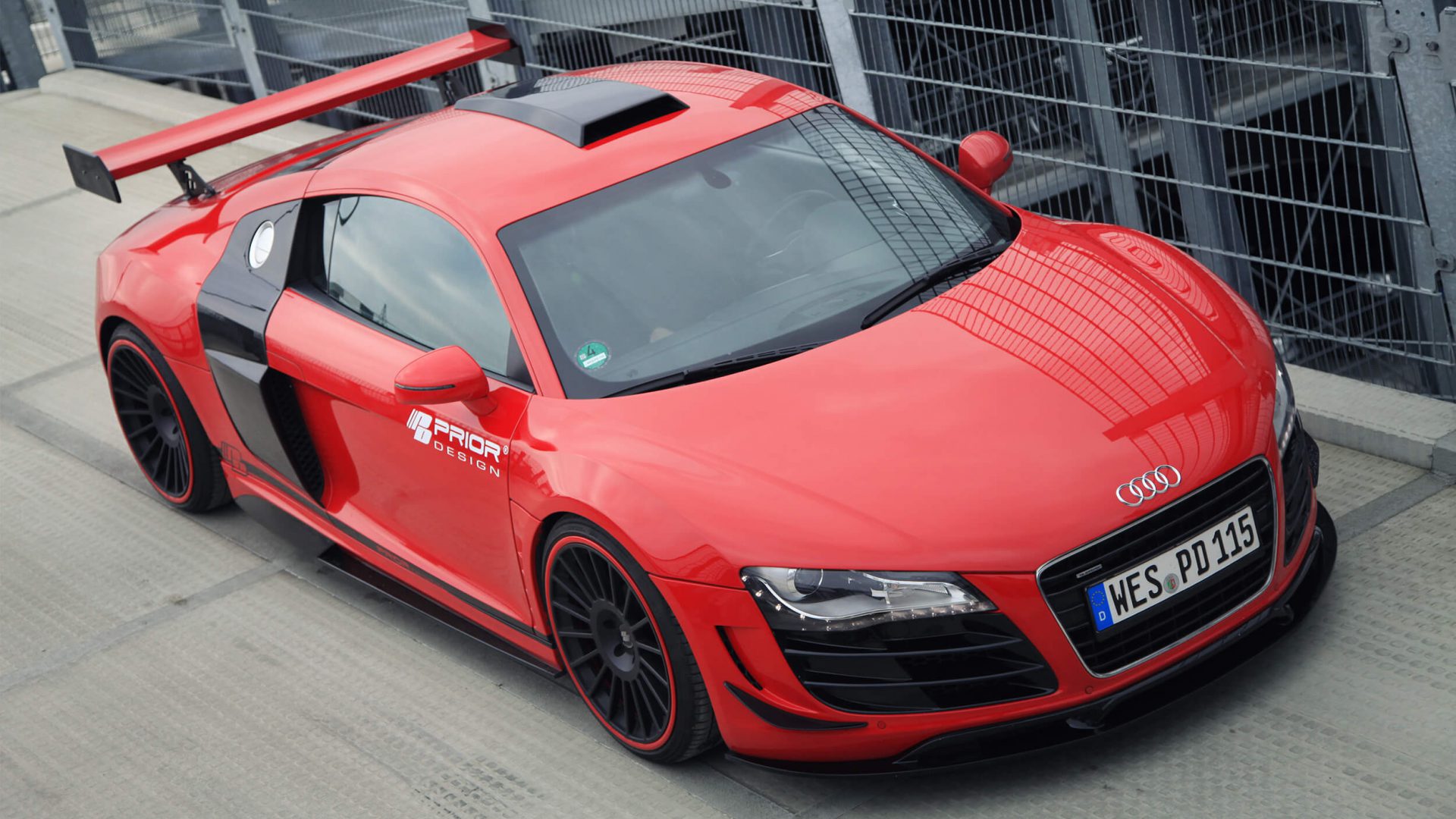 Audi R8 Type 42 Tuning - Prior Design GT650 Aerodynamik-Kit