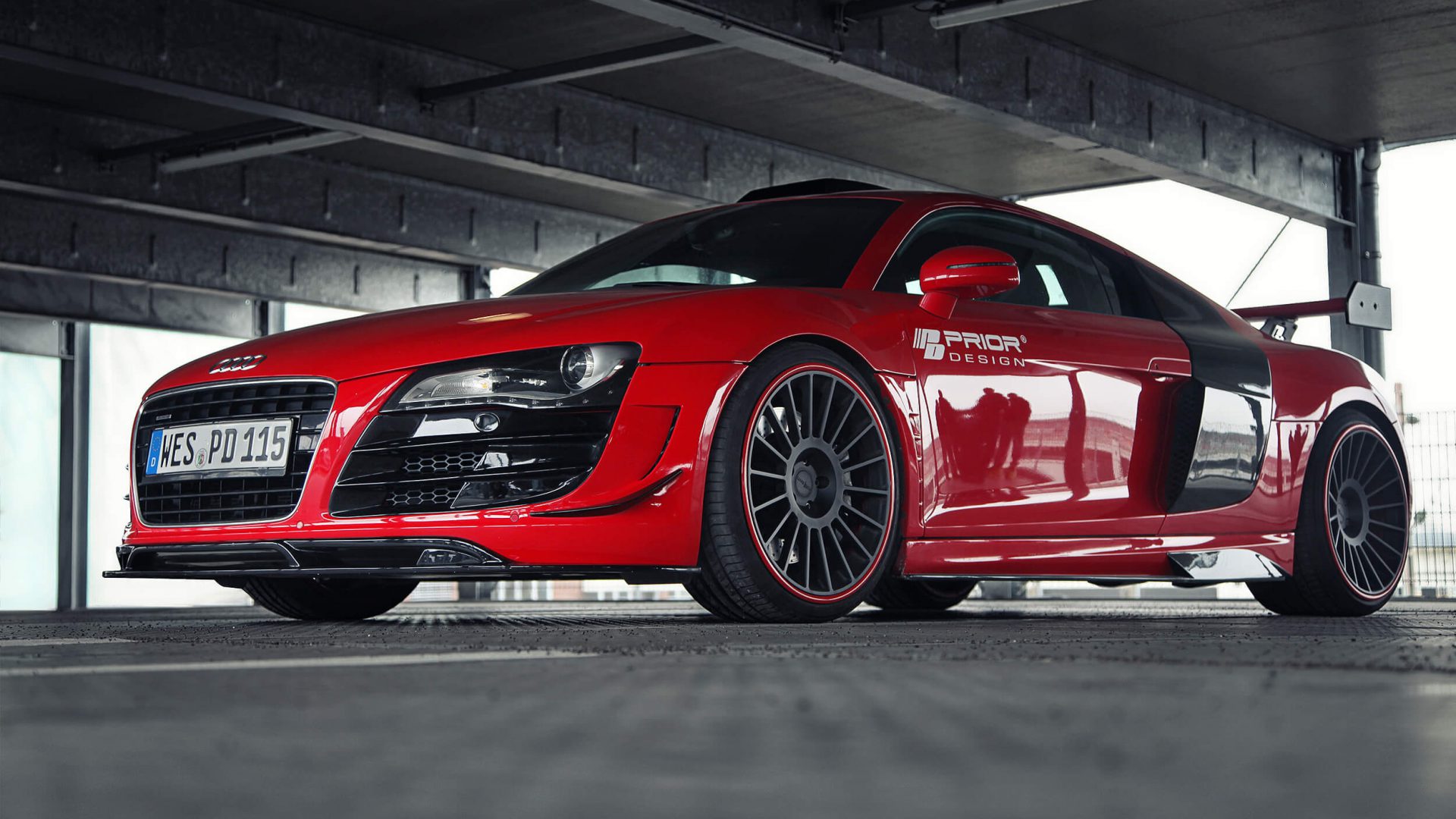 Audi R8 Type 42 Tuning - Prior Design GT650 Aerodynamik-Kit
