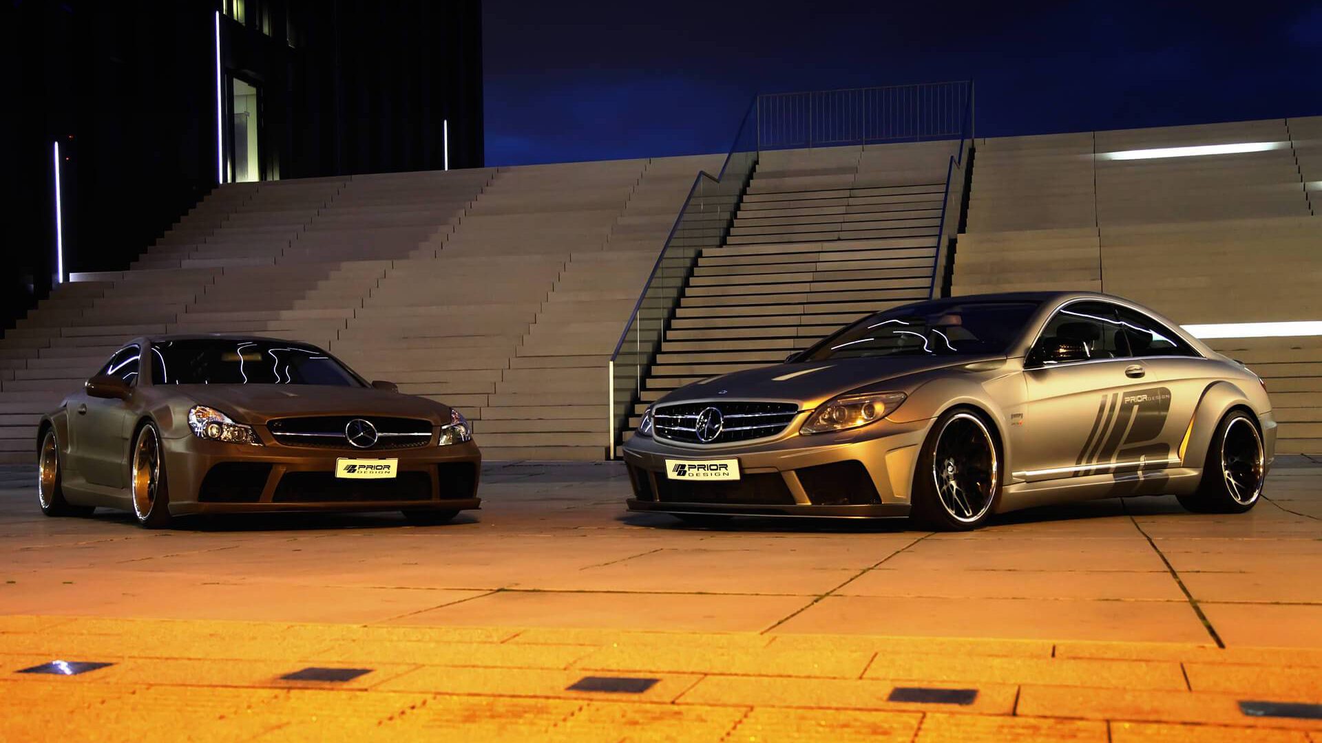 Mercedes CL C216 Facelift Tuning - Prior Design Black Edition V2 ...