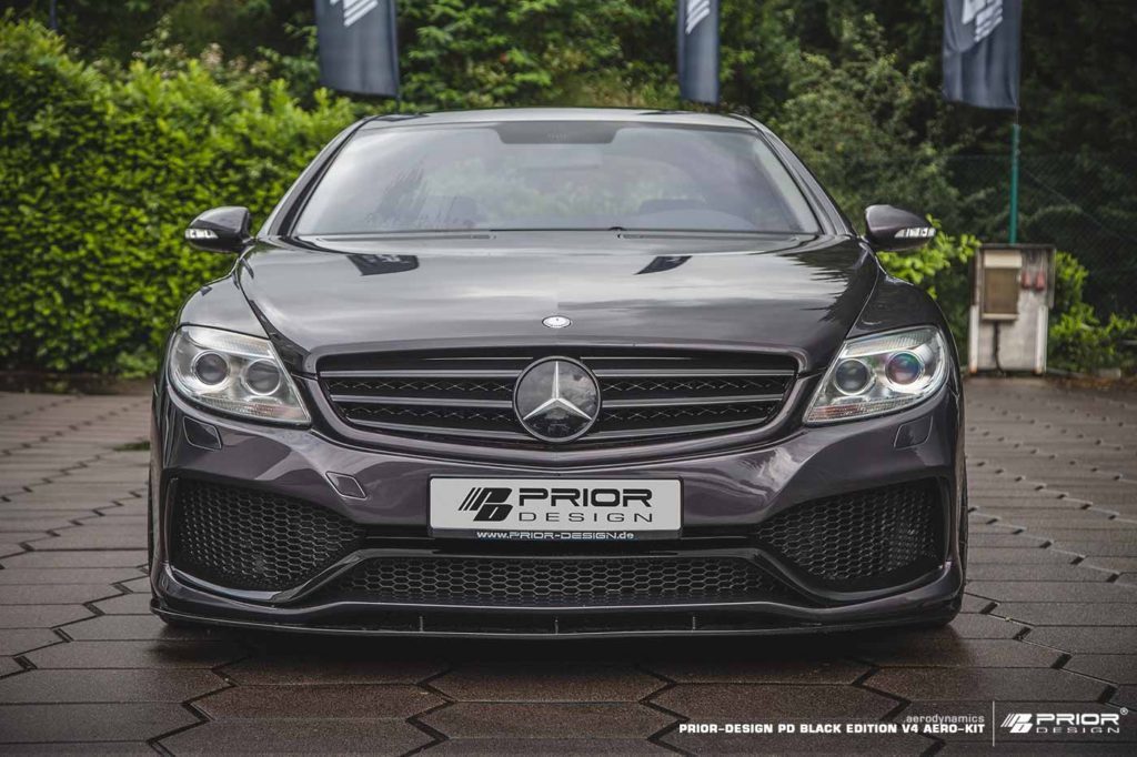 Mercedes CL C216 Tuning - Prior Design Black Edition V4 Aerodynamic Kit
