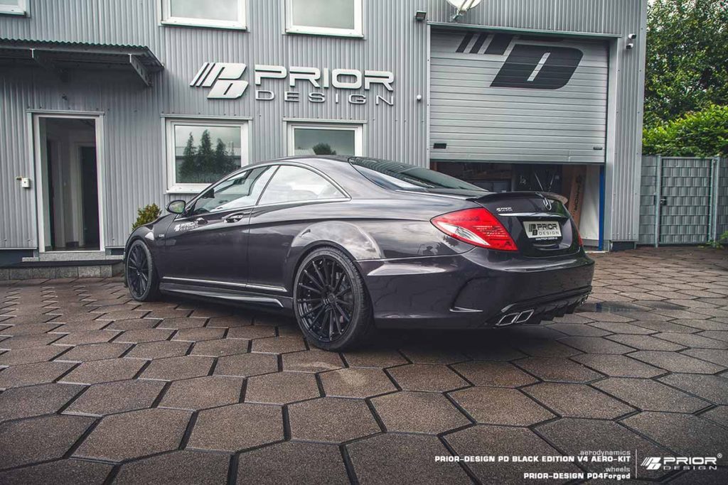 Mercedes CL C216 Tuning - Prior Design Black Edition V4 Aerodynamic Kit