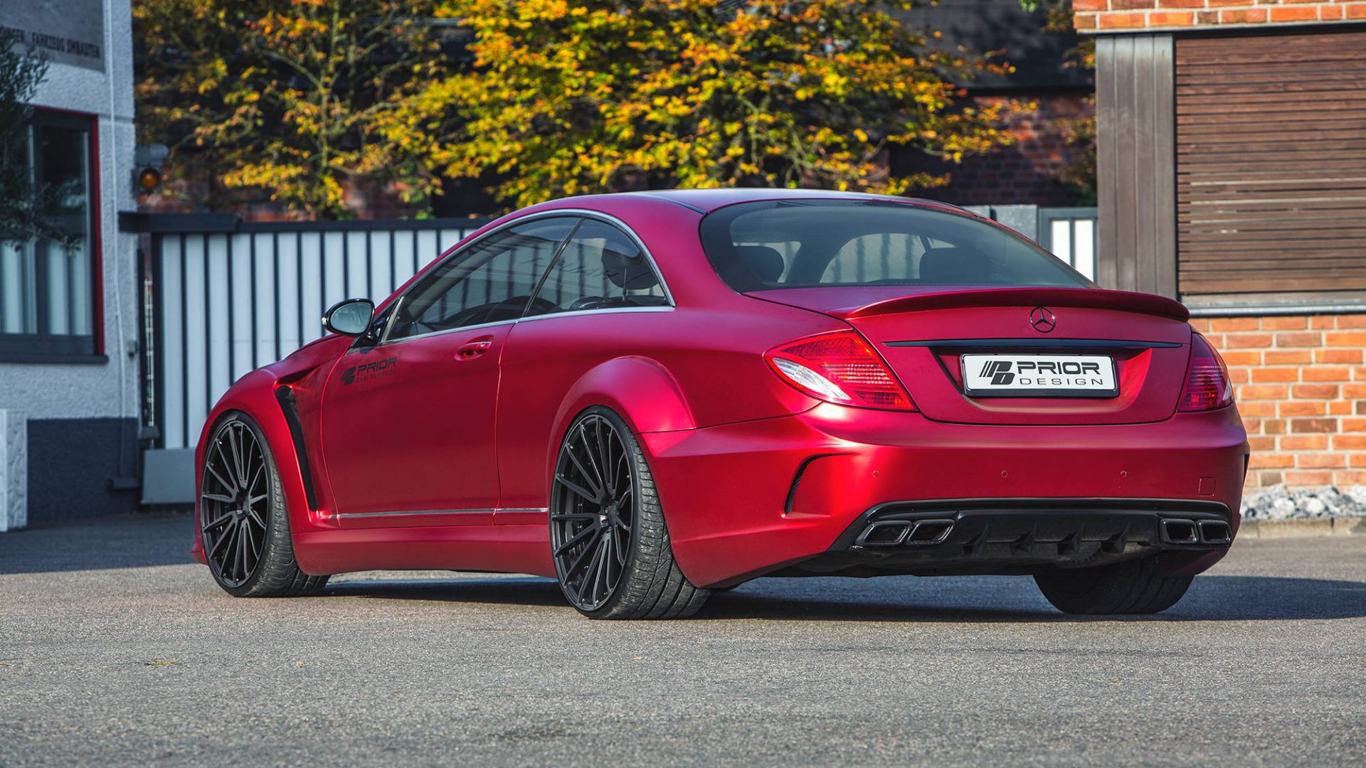 Mercedes CL C216 Tuning - Prior Design Black Edition V4 Widebody Kit