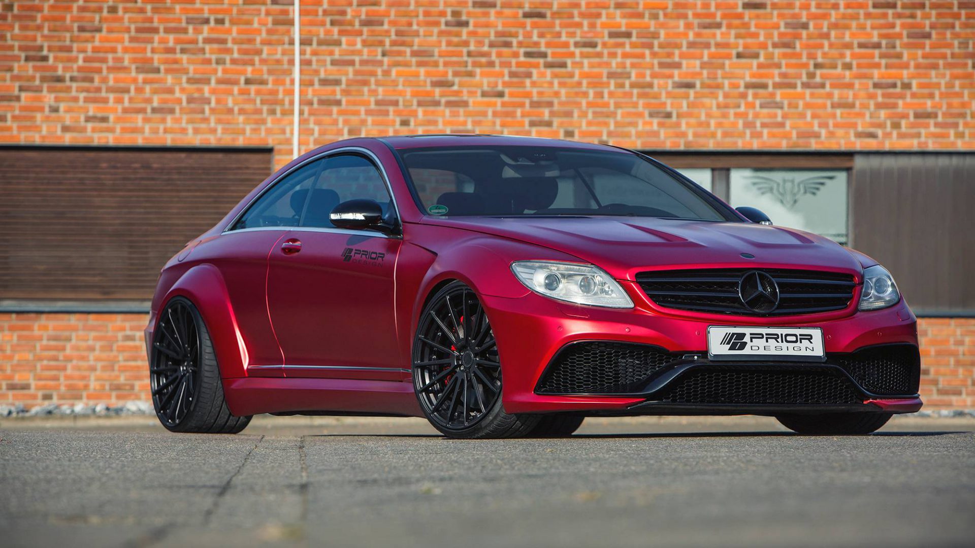 Mercedes CL C216 Tuning - Prior Design Black Edition V4 Widebody Kit