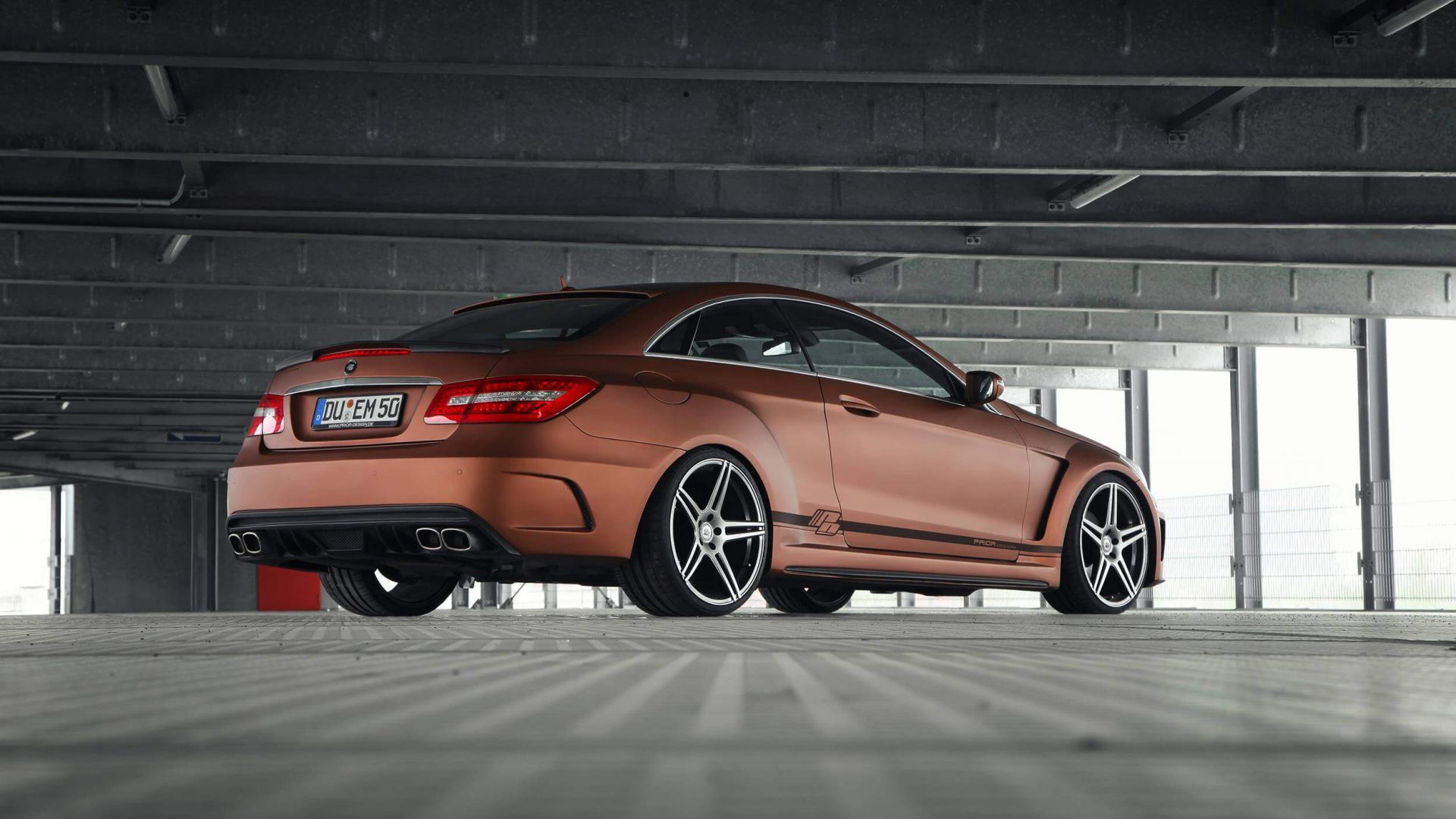 Mercedes E-Coupé C207 Tuning - Prior Design PD850 Black Edition ...