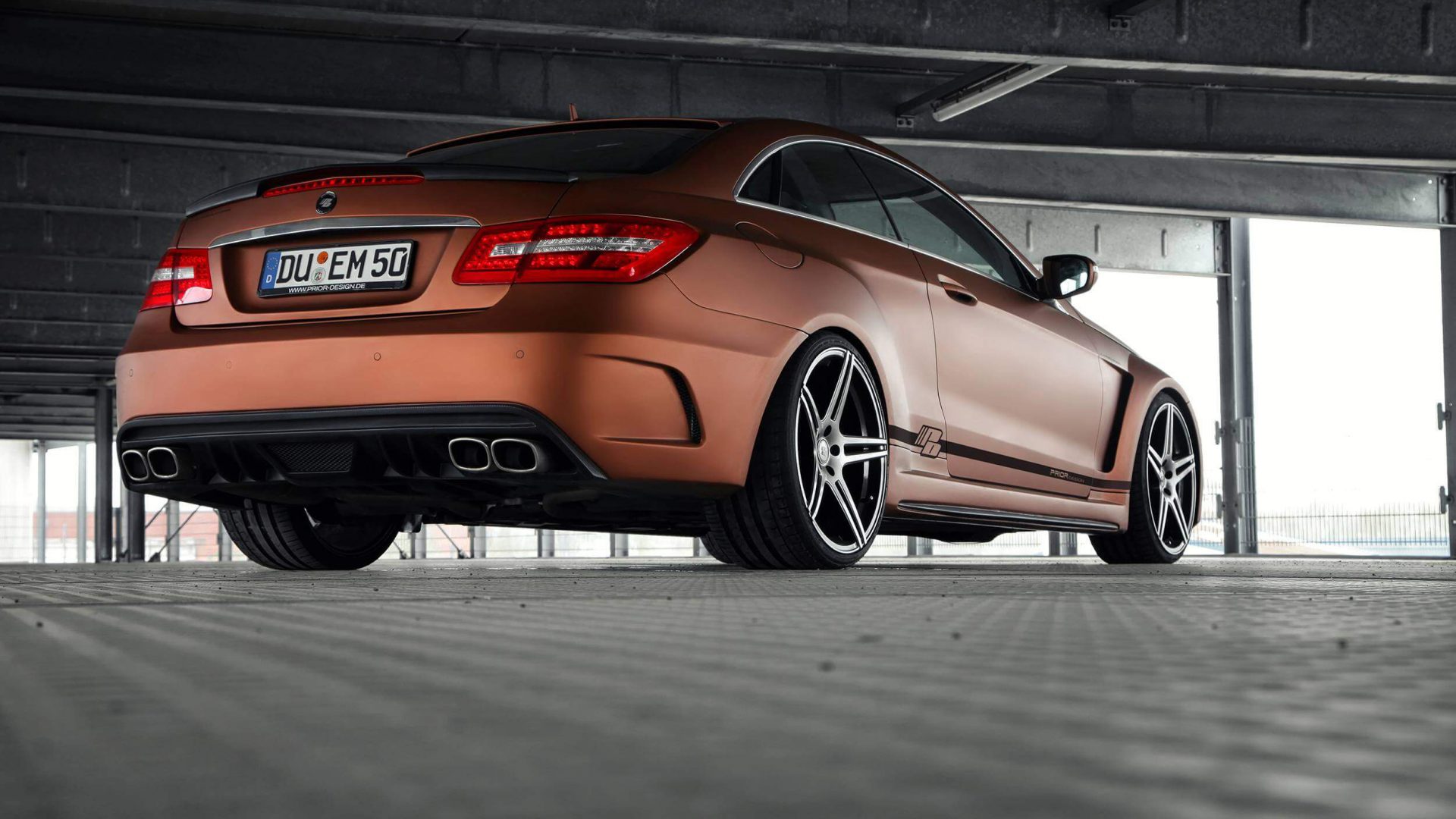 Mercedes E-Coupé C207 Tuning - Prior Design PD850 Black Edition ...