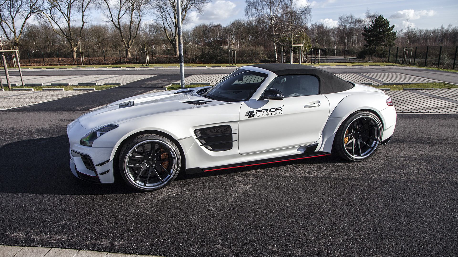 Mercedes SLS AMG Roadster Tuning - Prior Design PD900GT Widebody Kit
