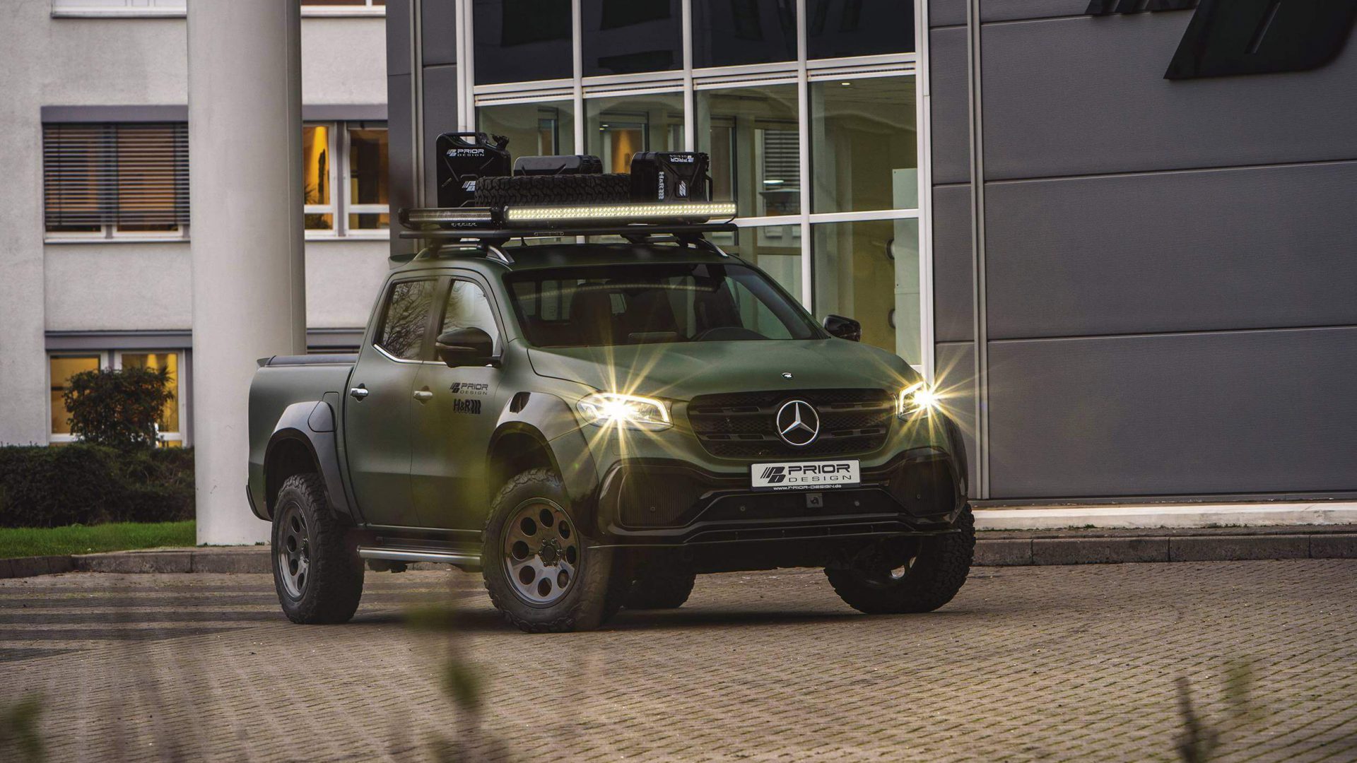 Mercedes X-Class Tuning - Prior Design PD550 Widebody Kit