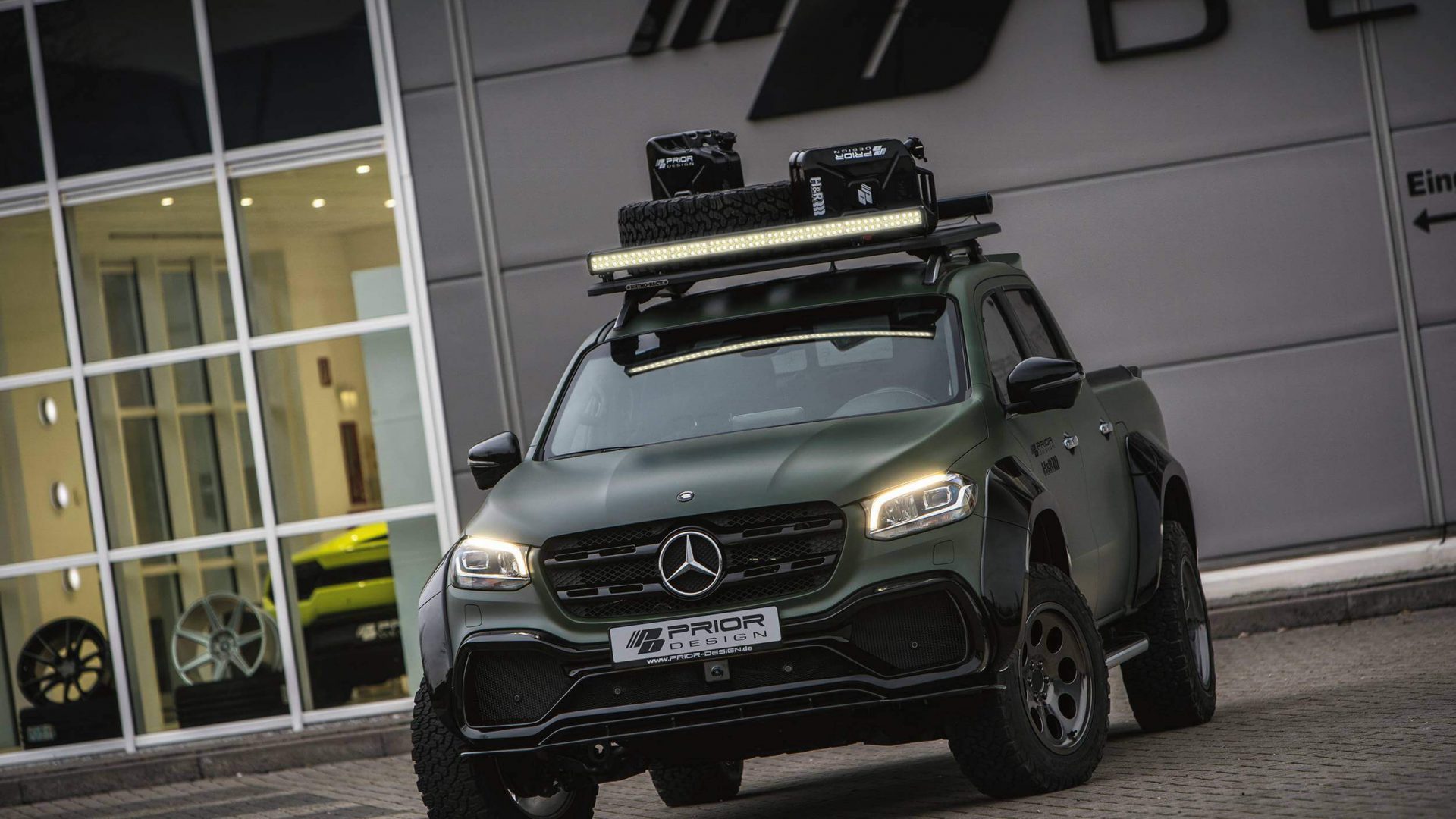 Mercedes X-Class Tuning - Prior Design PD550 Widebody Kit