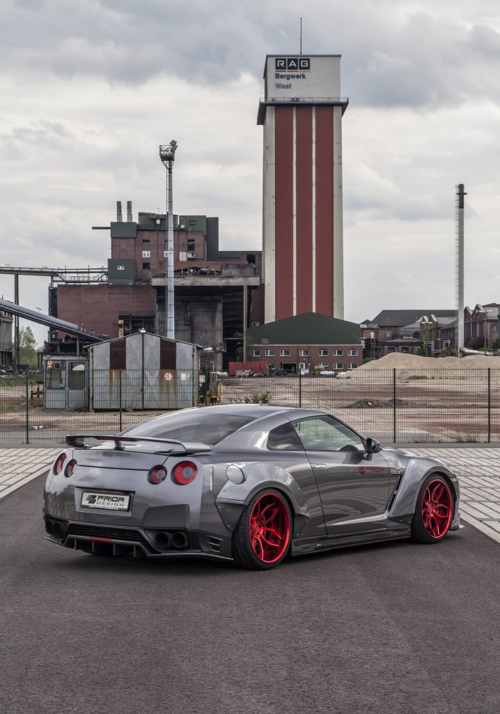 PD750 WB Widebody Widenings (4x) for Nissan GT-R R35 - Prior Design