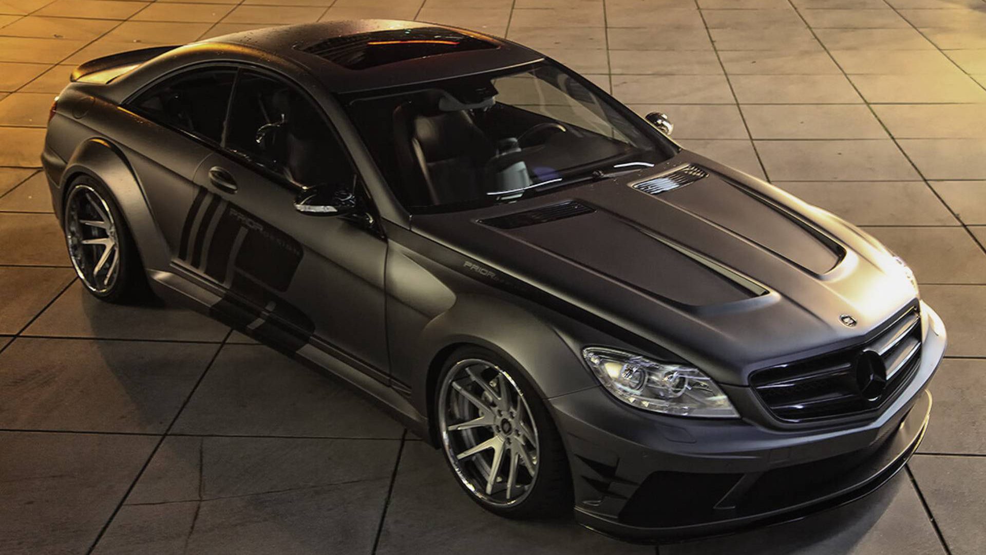 Mercedes CL C216 Facelift Tuning - Prior Design Black Edition V2 ...