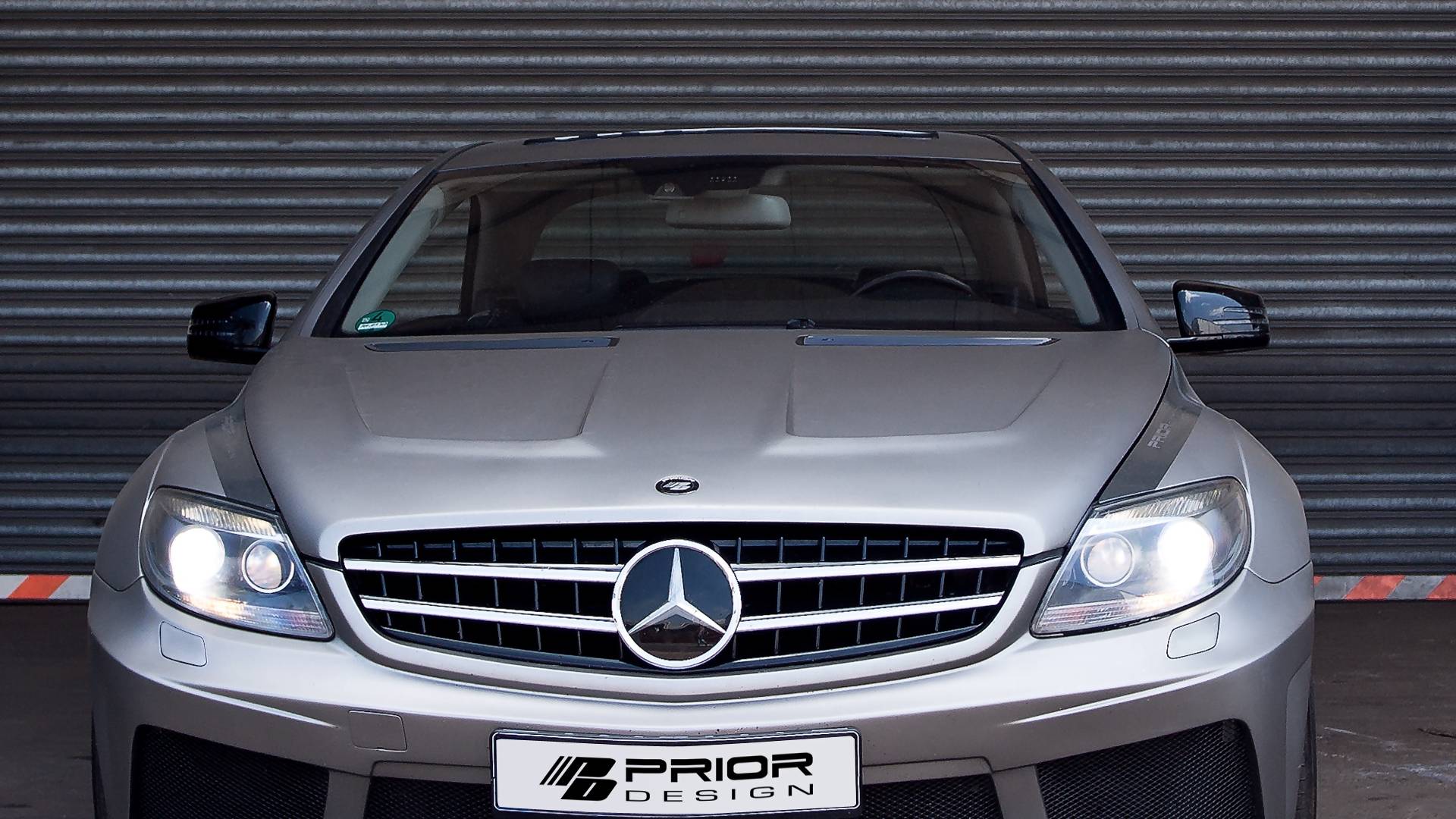 PD Black Edition AMG Rear Trunk Spoiler for Mercedes CL C216 - Prior Design