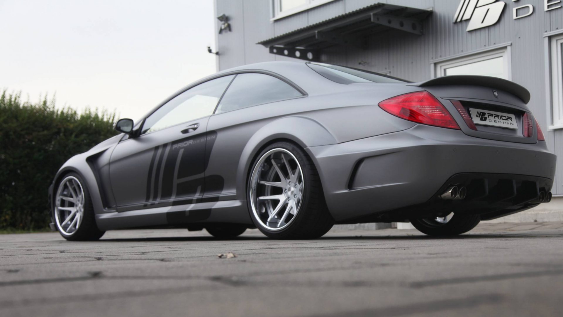 Mercedes CL C216 Facelift Tuning - Prior Design Black Edition V2 ...
