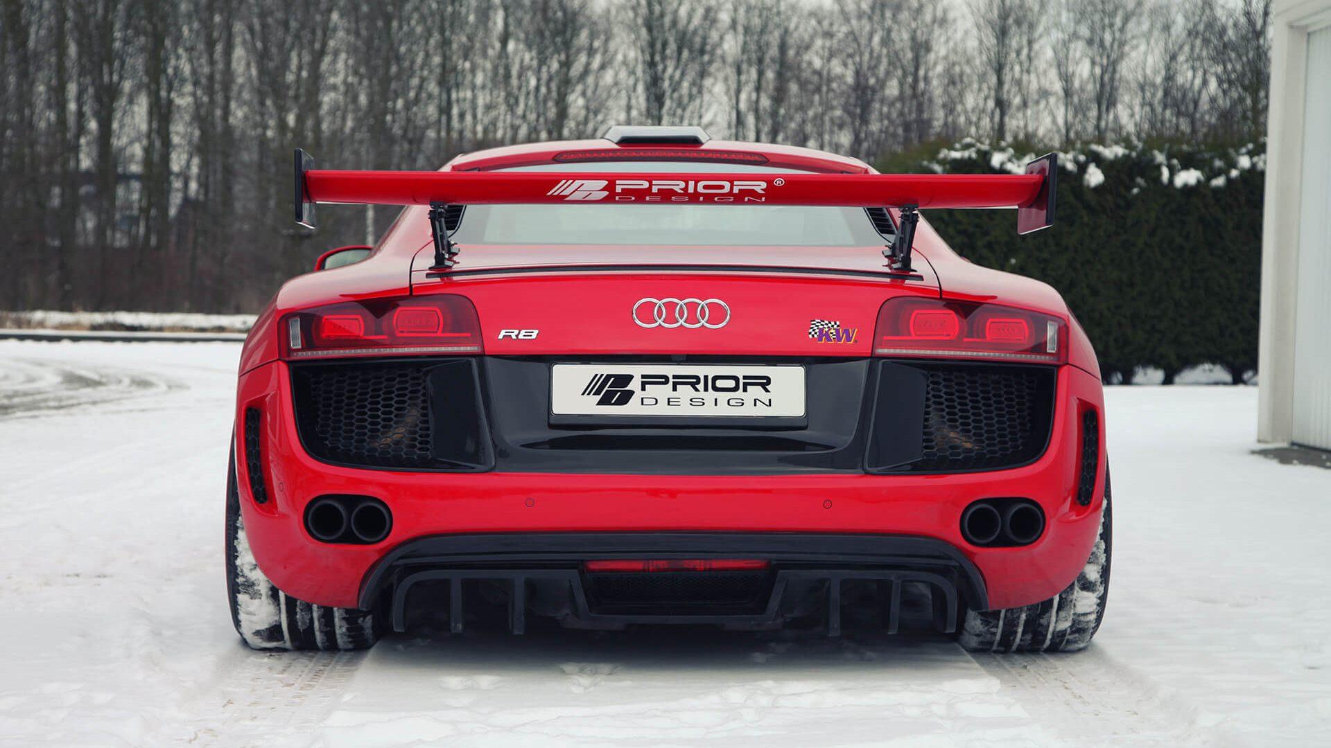 Audi R8 Type 42 Tuning - Prior Design GT650 Aerodynamik-Kit