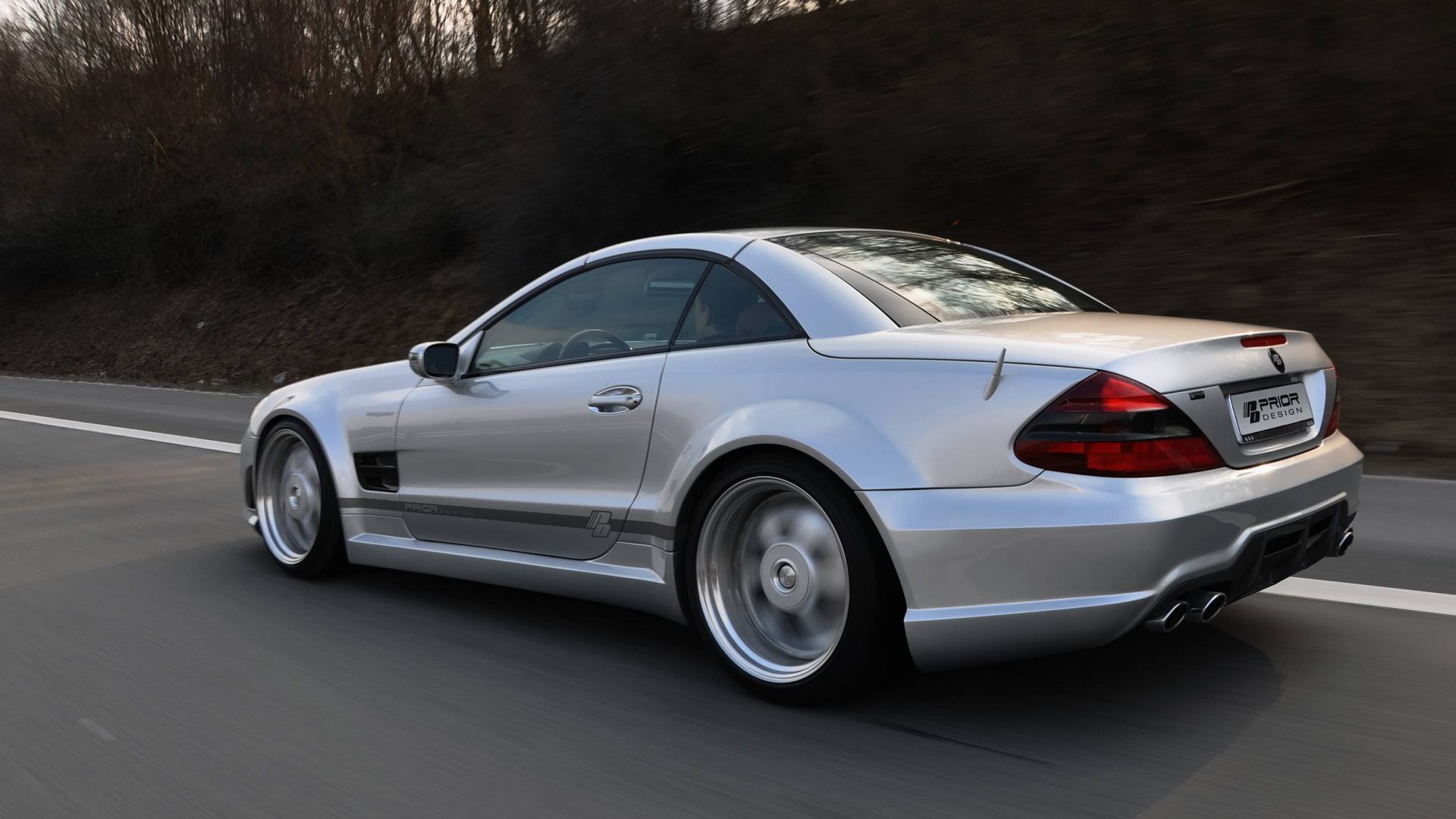 Mercedes SL R230 Tuning - Prior Design PD-SERIES Widebody Kit