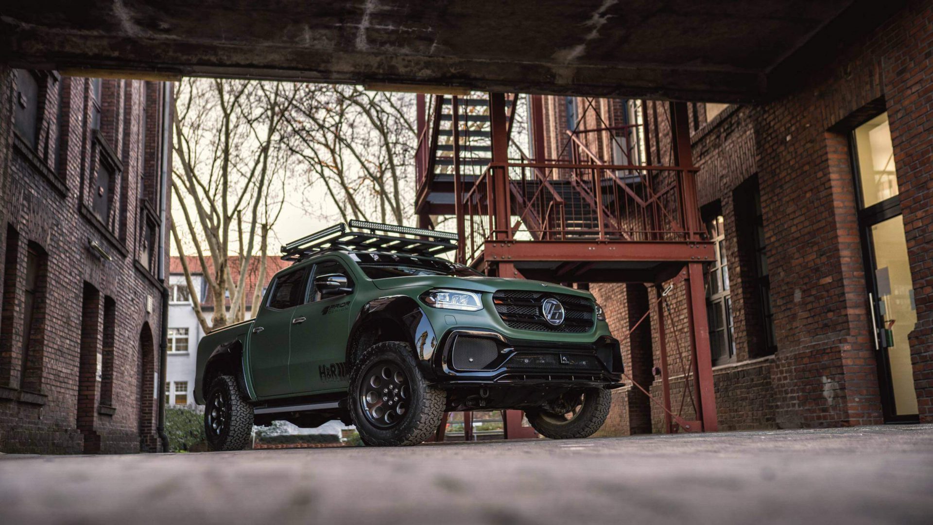 Mercedes X-Class Tuning - Prior Design PD550 Widebody Kit