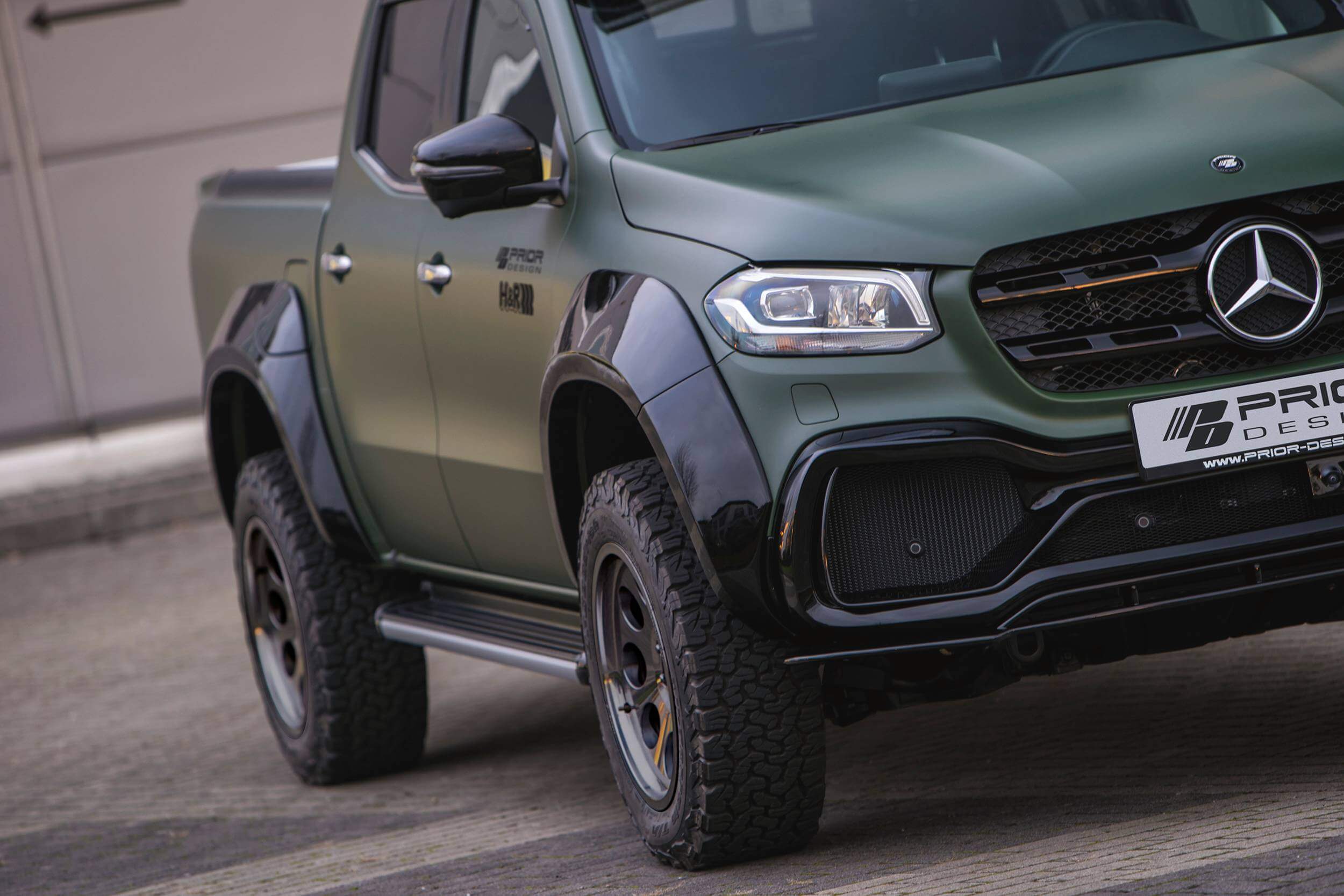 Mercedes X-Class Tuning - Prior Design PD550 Widebody Kit