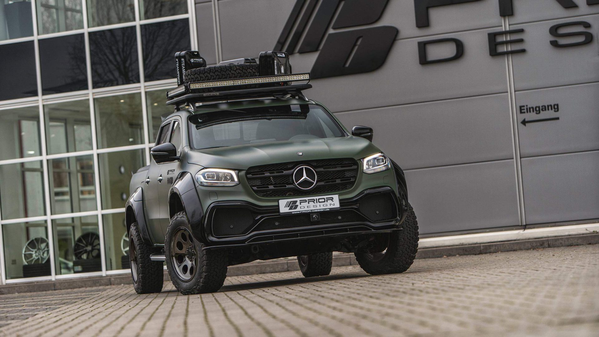 Mercedes X-Class Tuning - Prior Design PD550 Widebody Kit