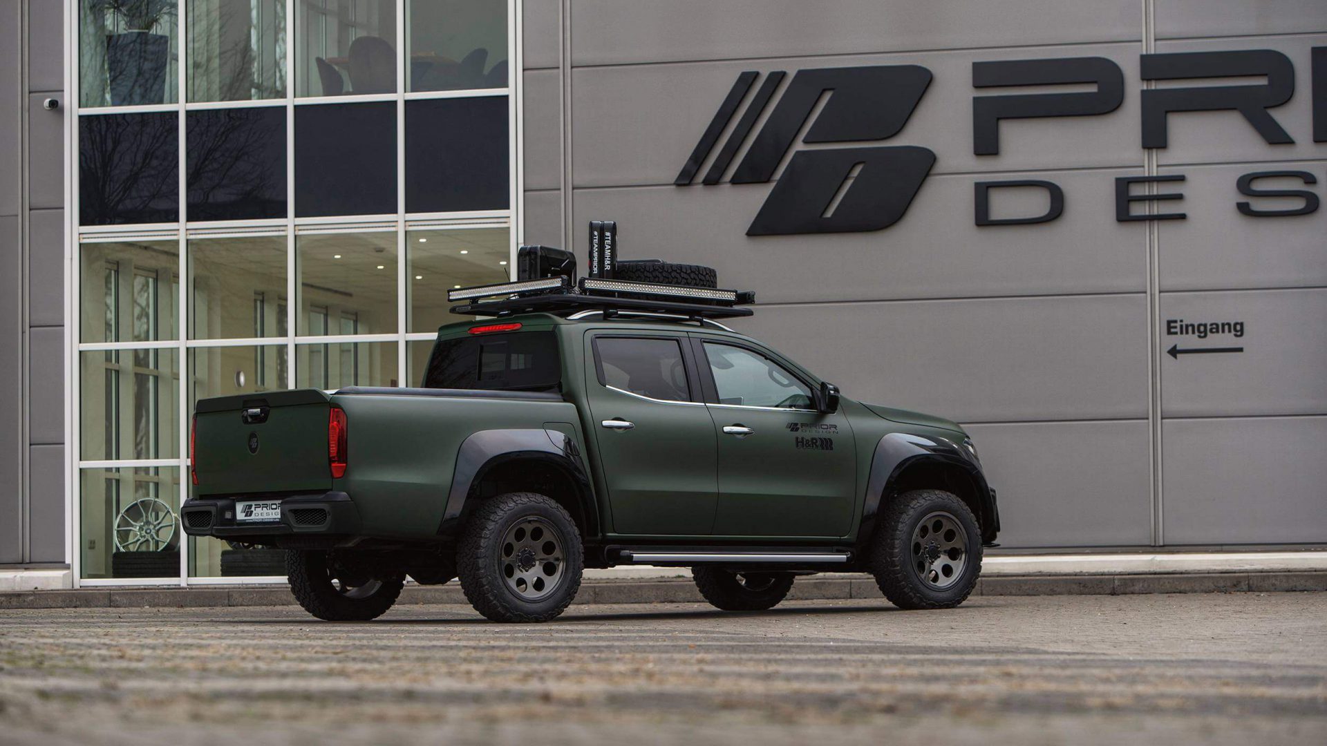 Mercedes X-Class Tuning - Prior Design PD550 Widebody Kit