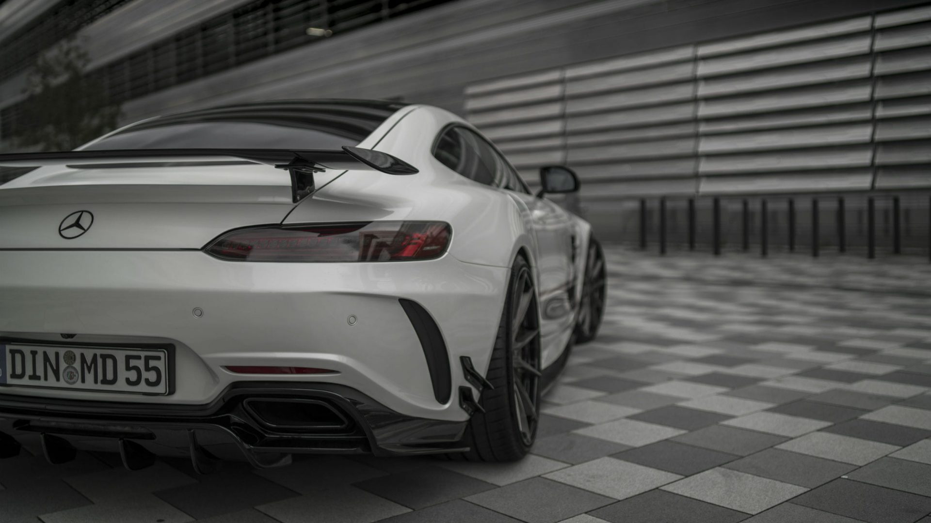 PD700GTR Cupwings HECK für Mercedes-AMG GT/GTS - Prior Design
