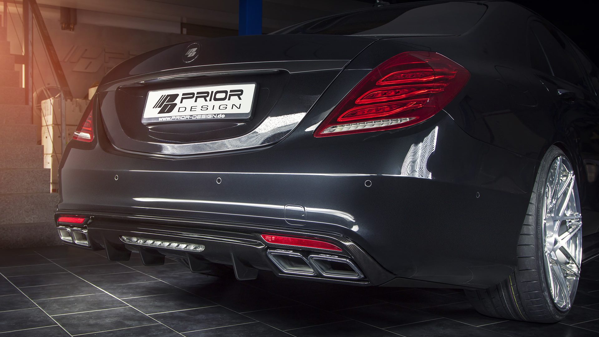 Mercedes S-Class W222 Tuning - Prior Design PD800s Aerodynamik-Kit