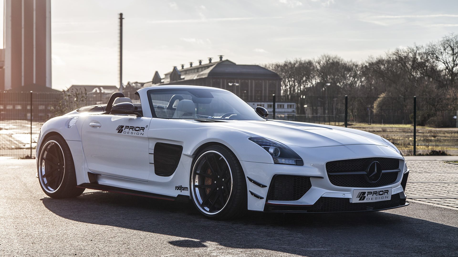 Mercedes SLS AMG Roadster Tuning - Prior Design PD900GT Widebody Kit