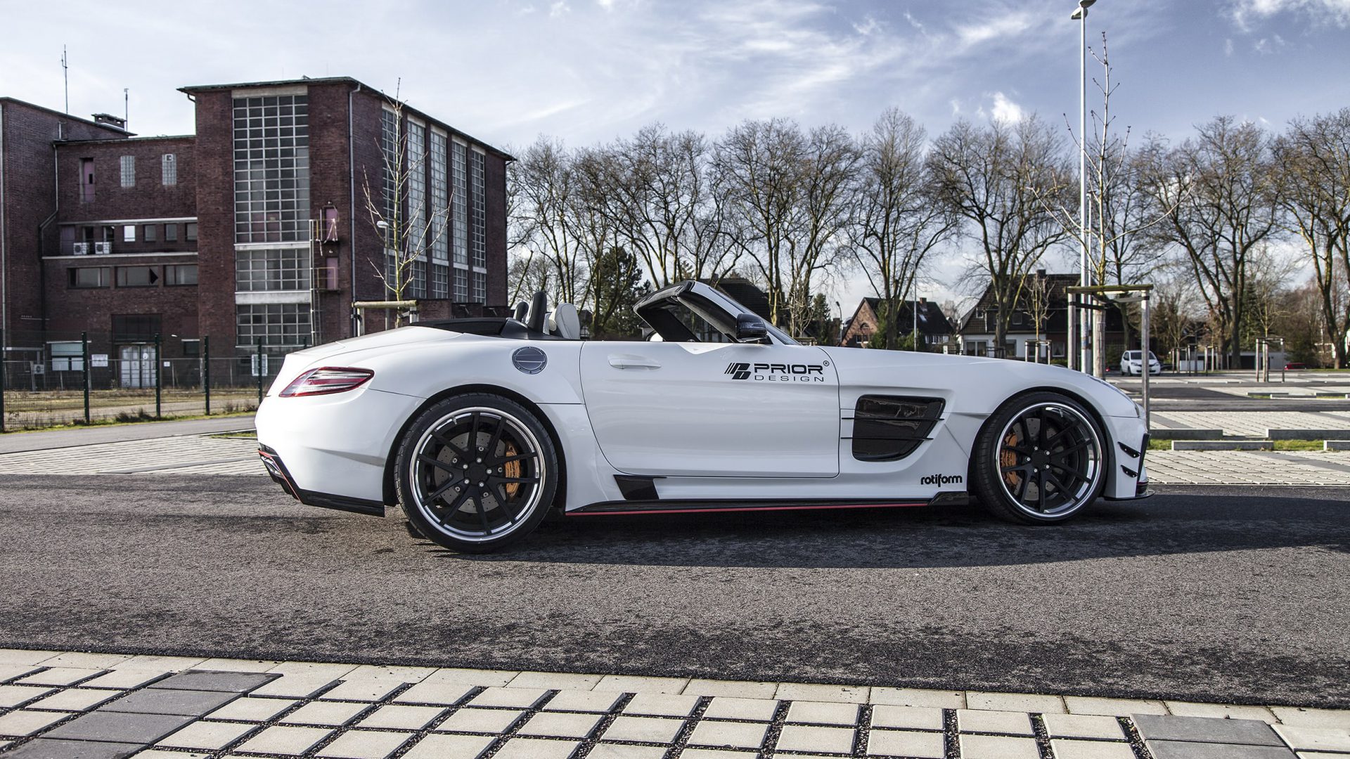 Mercedes SLS AMG Roadster Tuning - Prior Design PD900GT Widebody-Kit