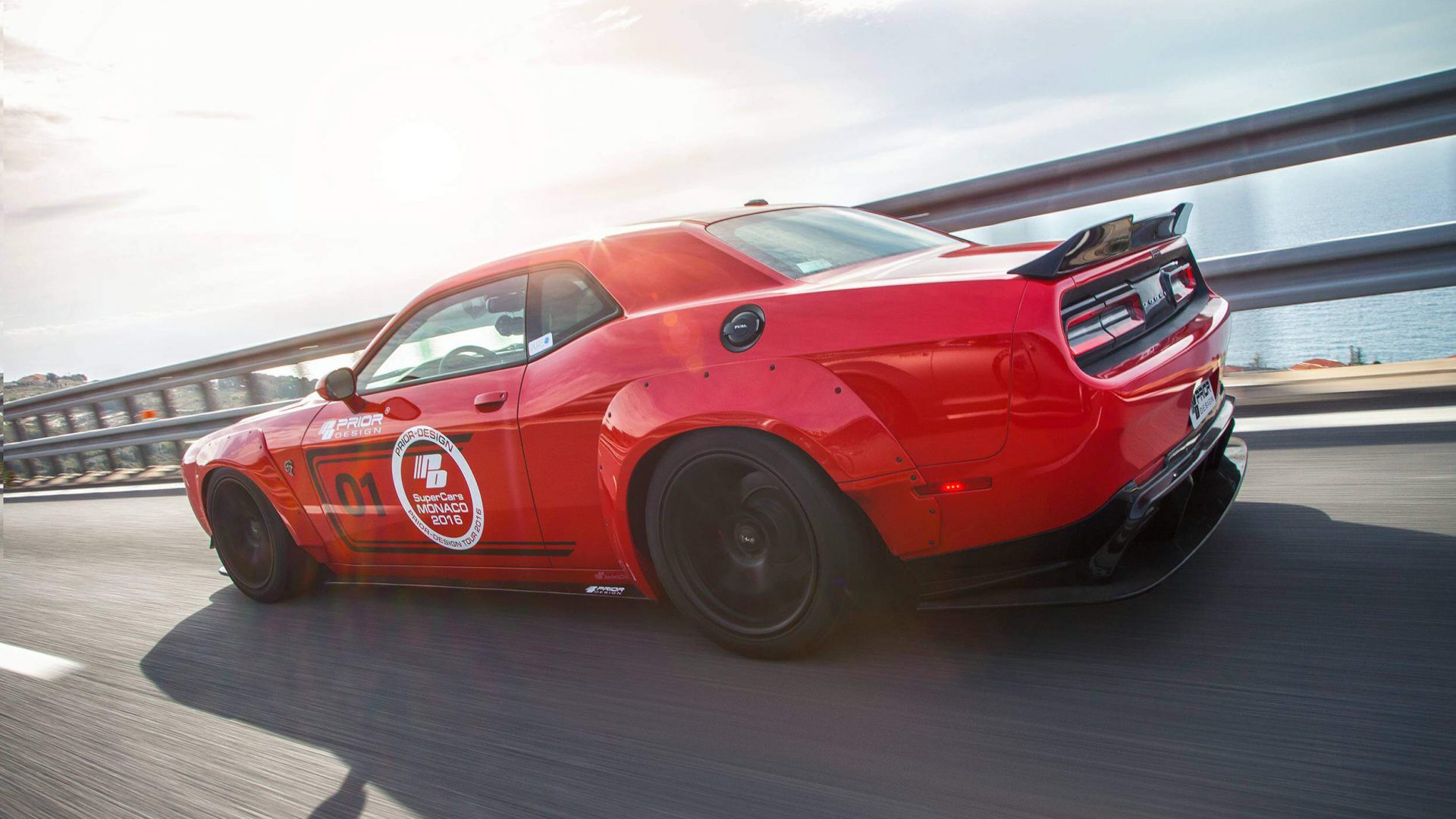 Dodge Challenger Tuning - Prior Design PD900HC Widebody Kit