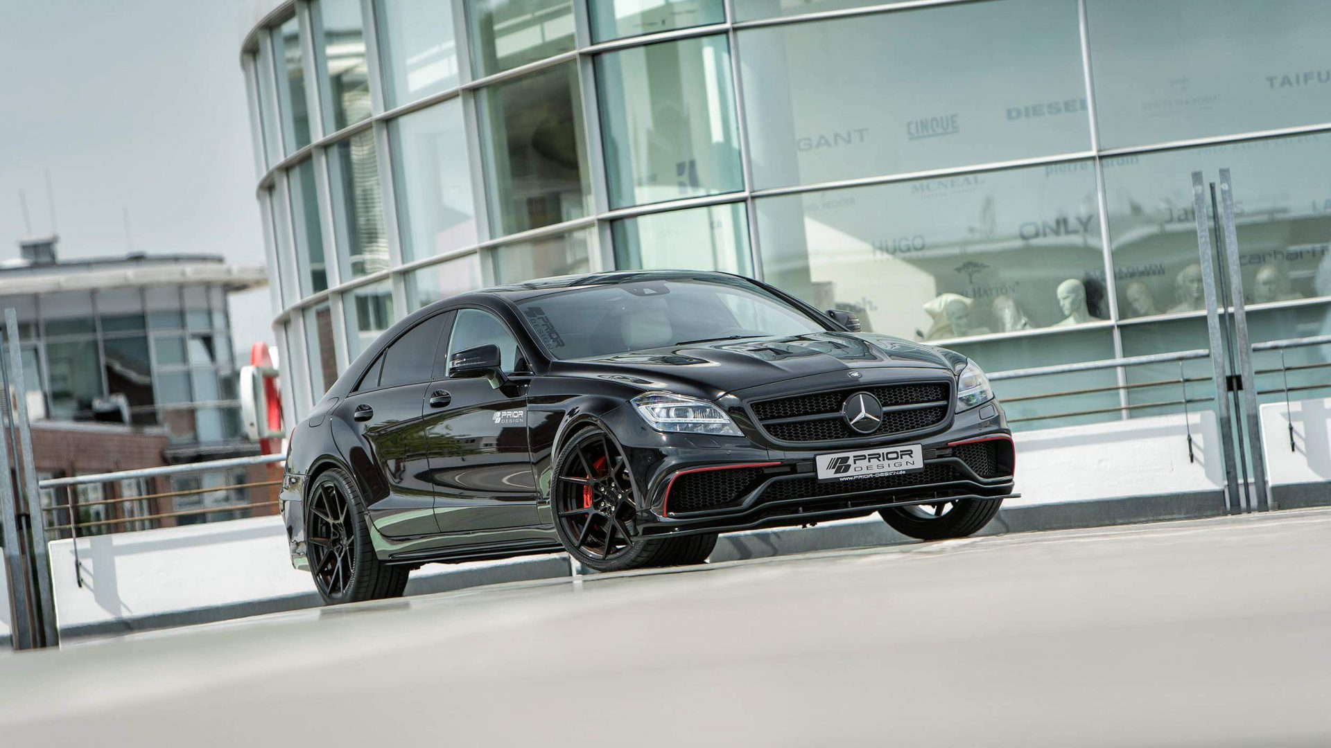 Mercedes CLS W218 Tuning - Prior Design PDV4 Aerodynamic Kit