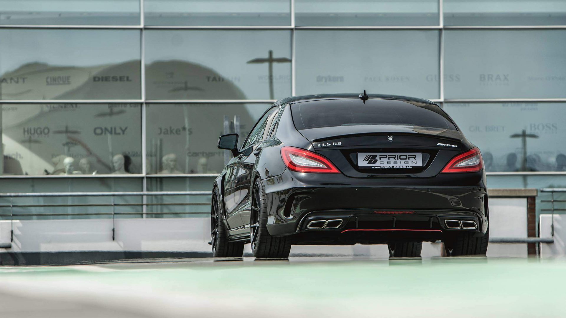 Mercedes CLS W218 Tuning - Prior Design PDV4 Aerodynamic Kit