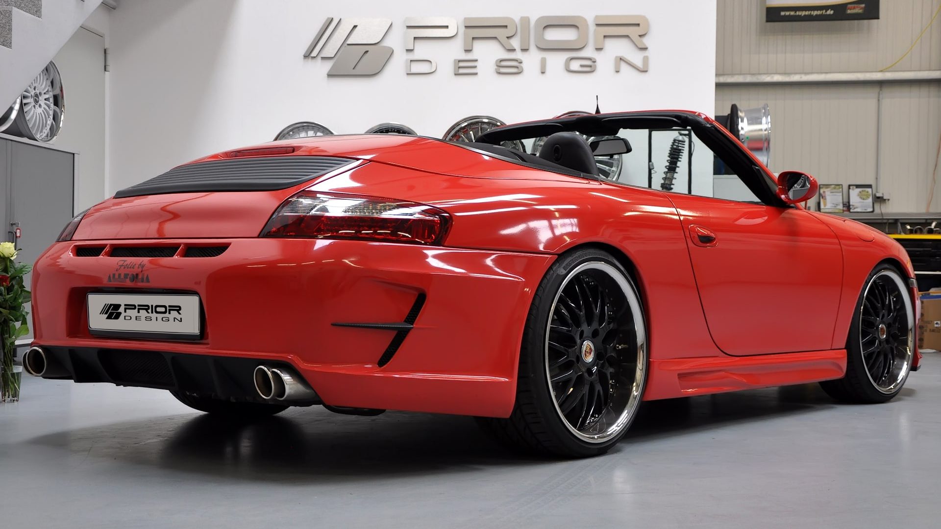 Porsche 911 996.1 Tuning - Prior Design PD1 Aerodynamik-Kit