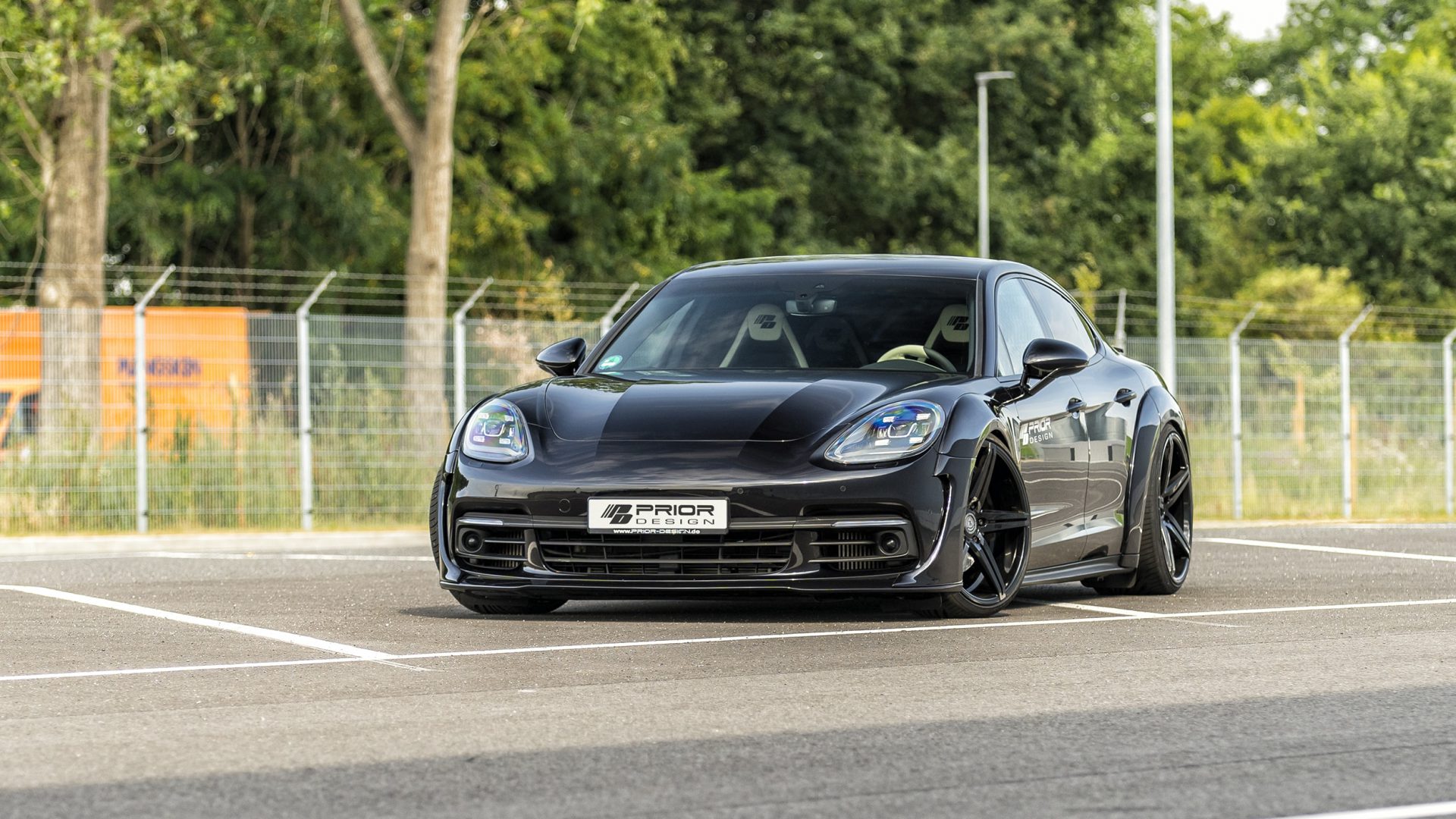 PD971 Front Add-On Spoiler for Porsche Panamera 971 - Prior Design