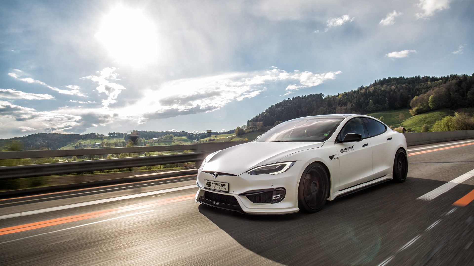 Tesla Model S [2016+] Tuning | PD-S1000 Aerodynamic Kit