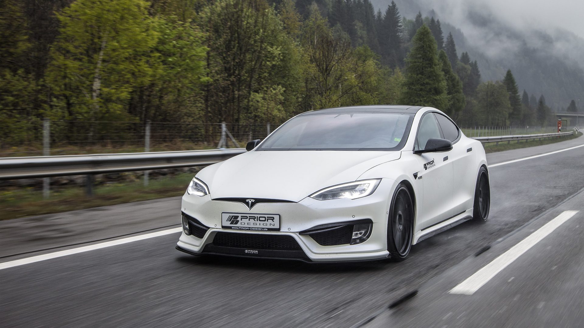 PD-S1000WB Frontspoilerschwert für Tesla Model S [2016+]