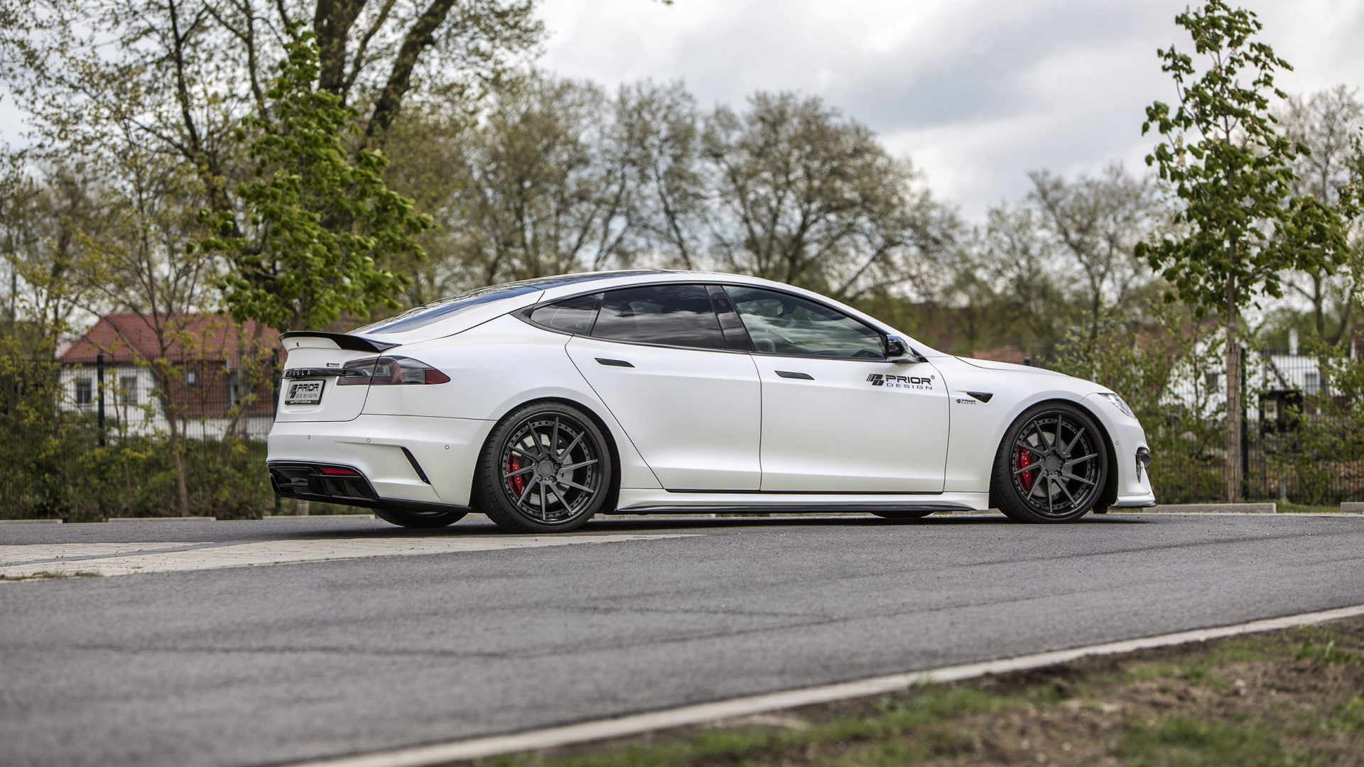 PD-S1000 Frontspoilerschwert für Tesla Model S [2016+]