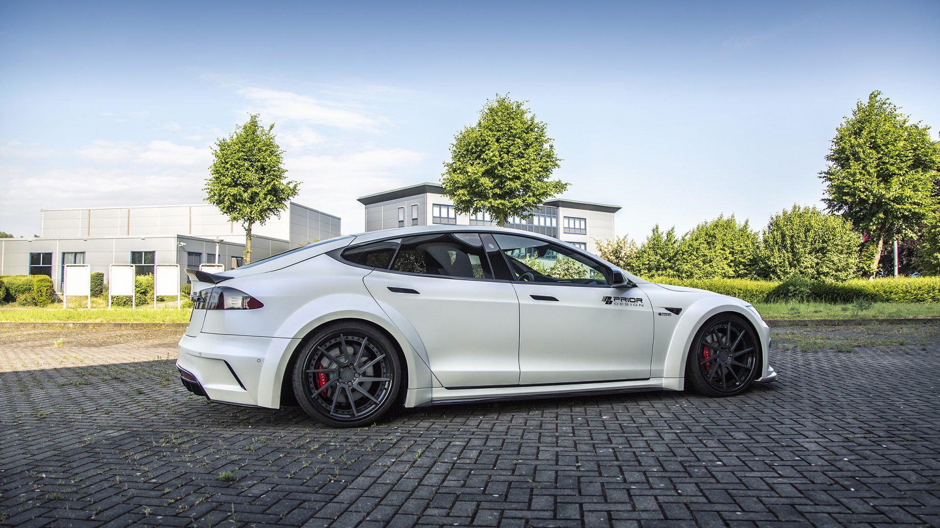Tesla Model S Tuning - Prior Design PD-S1000 Widebody Kit