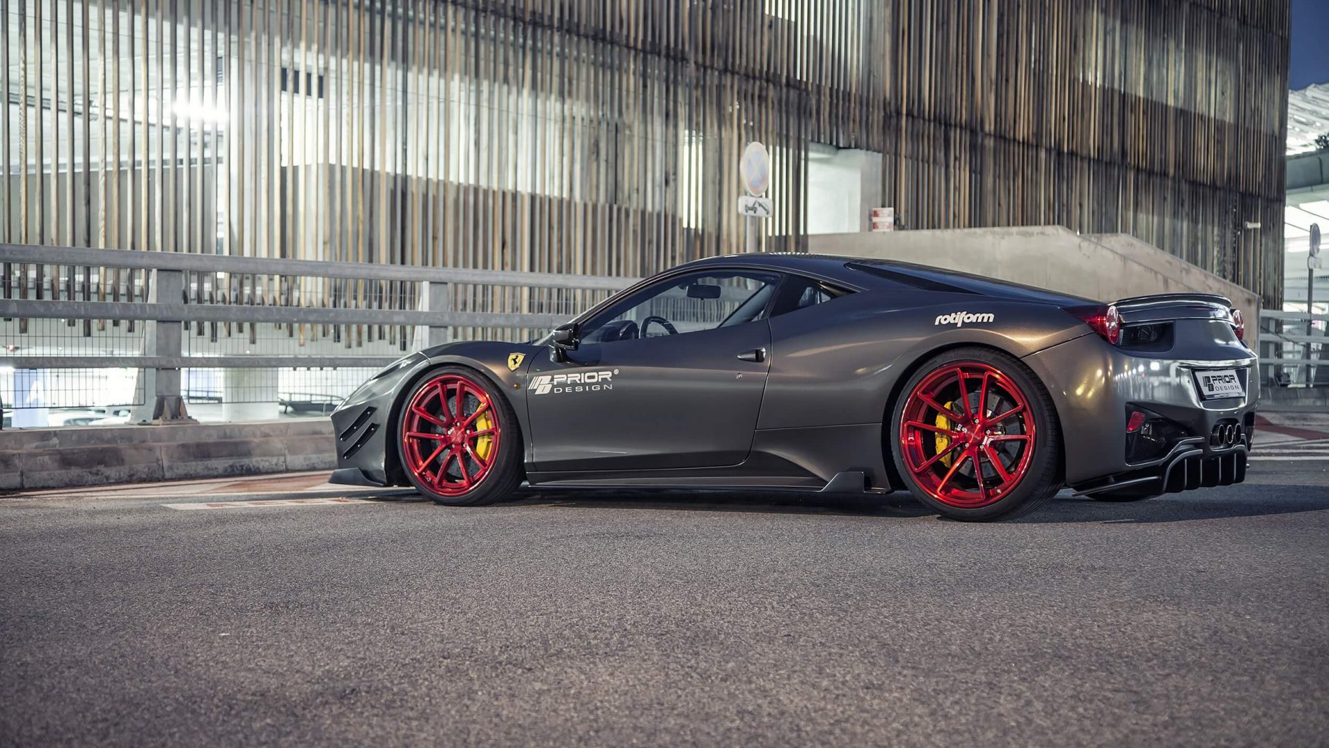 Ferrari F458 Italia Tuning - Prior Design PD458 Aerodynamic Kit
