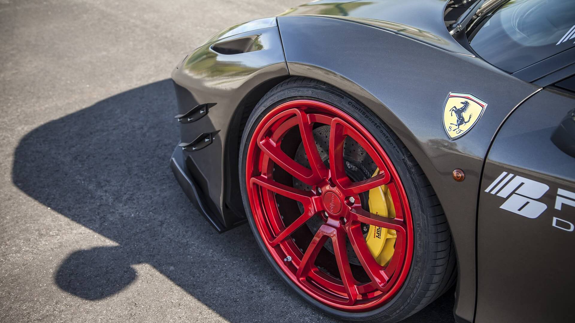 PD458 Front Add-On Lip Spoiler for Ferrari Italia F458 - Prior Design