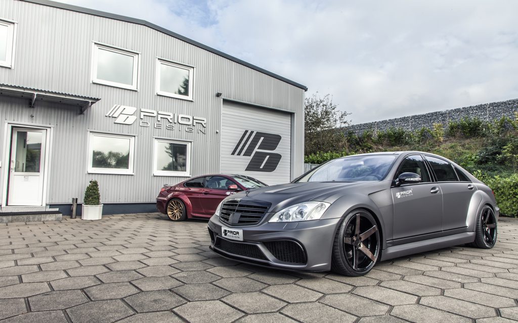 Mercedes S-Class W221 Tuning - PD Black Edition V3 Widebody Kit