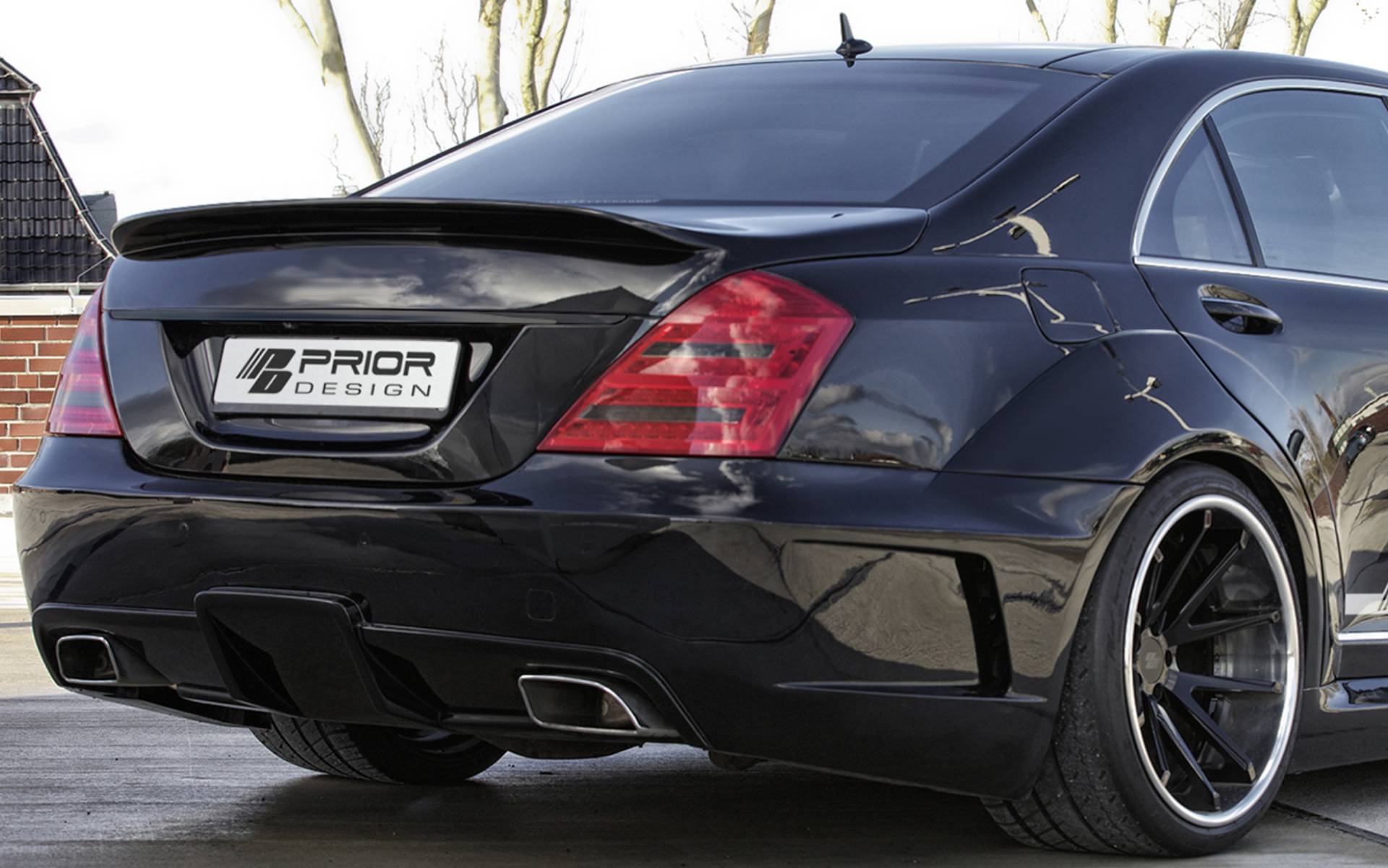 Mercedes S-Class W221 Tuning - PD Black Edition V2 Widebody Kit