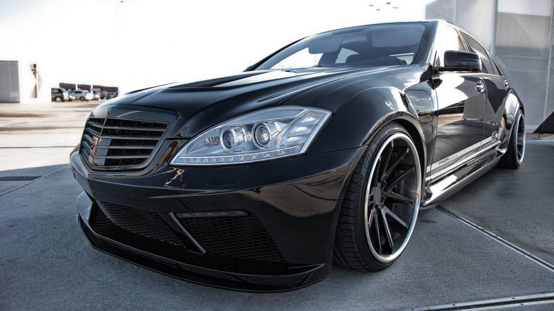 Mercedes S-Class W221 Tuning - PD Black Edition V2 Widebody Kit