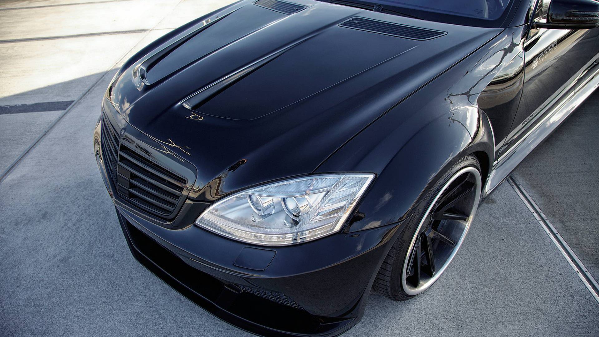 Mercedes S-Class W221 Tuning - PD Black Edition V2 Widebody Kit