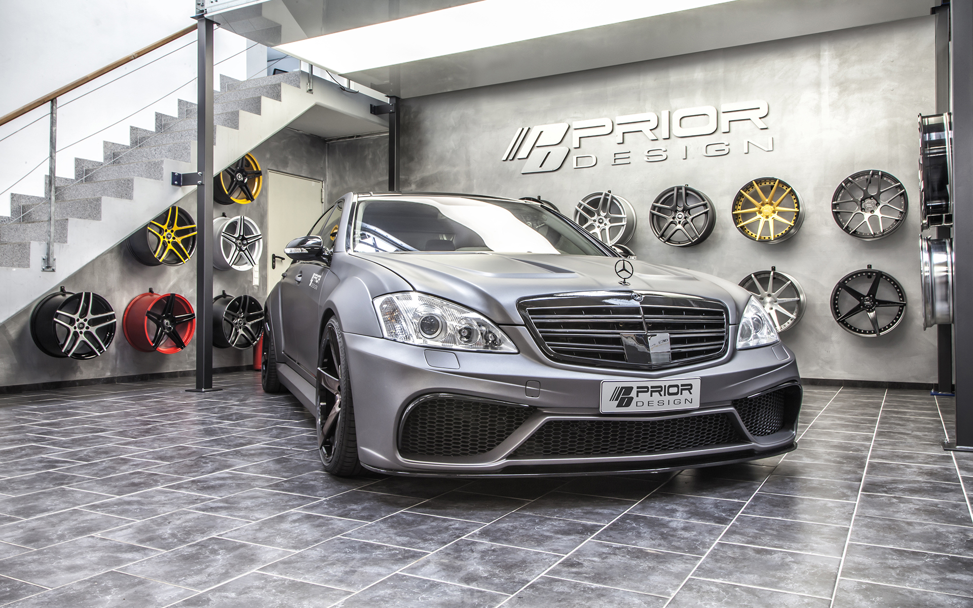 Mercedes S-Class W221 Tuning - PD Black Edition V3 Widebody Kit