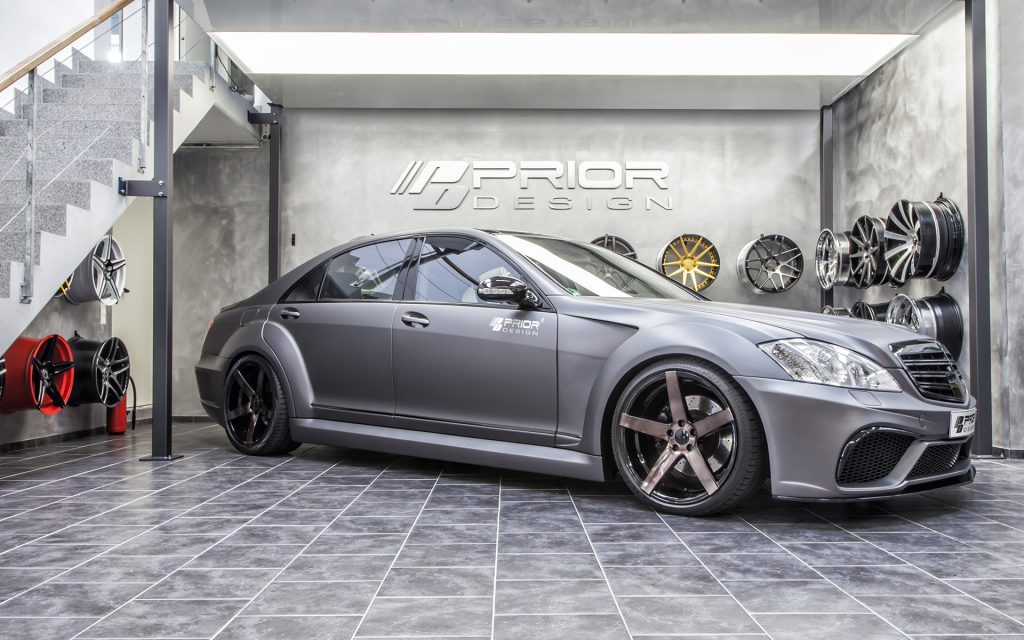 Mercedes S-Class W221 Tuning - PD Black Edition V3 Widebody Kit