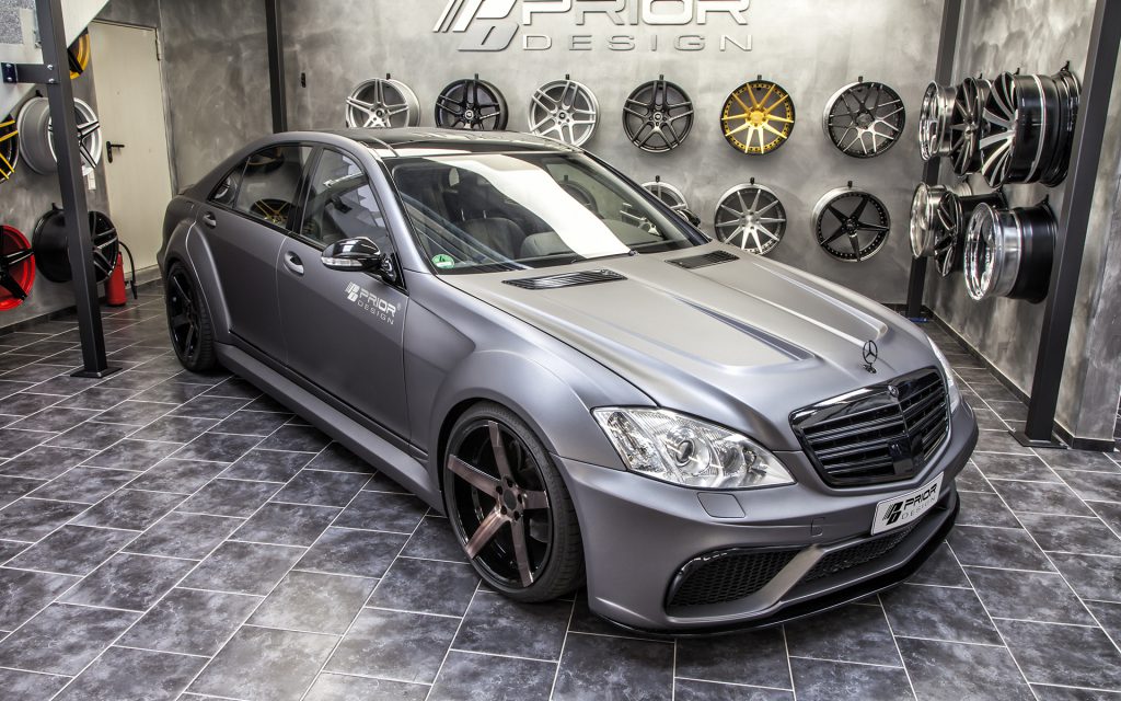 Mercedes S-Class W221 Tuning - PD Black Edition V3 Widebody Kit