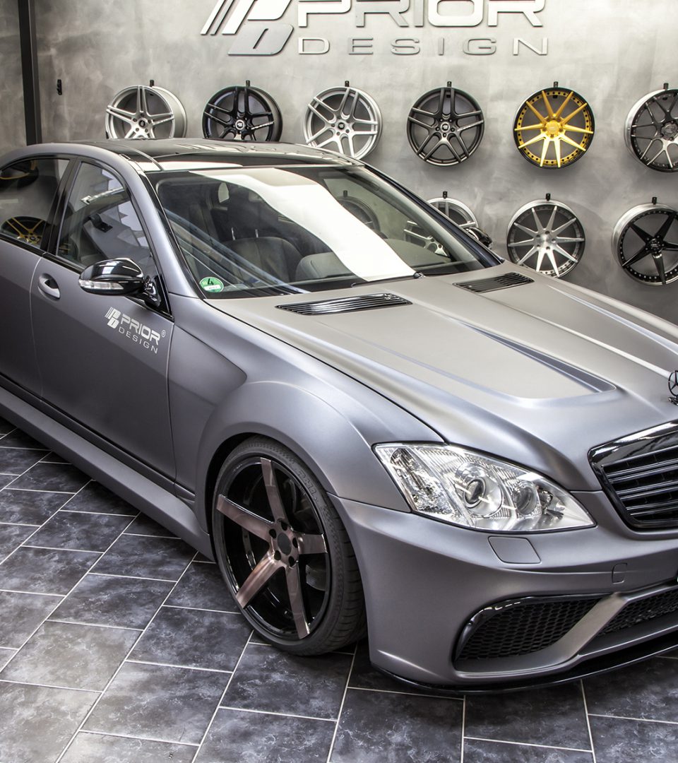 PD Black Edition V3 Widebody Kit for Mercedes S-Class W221