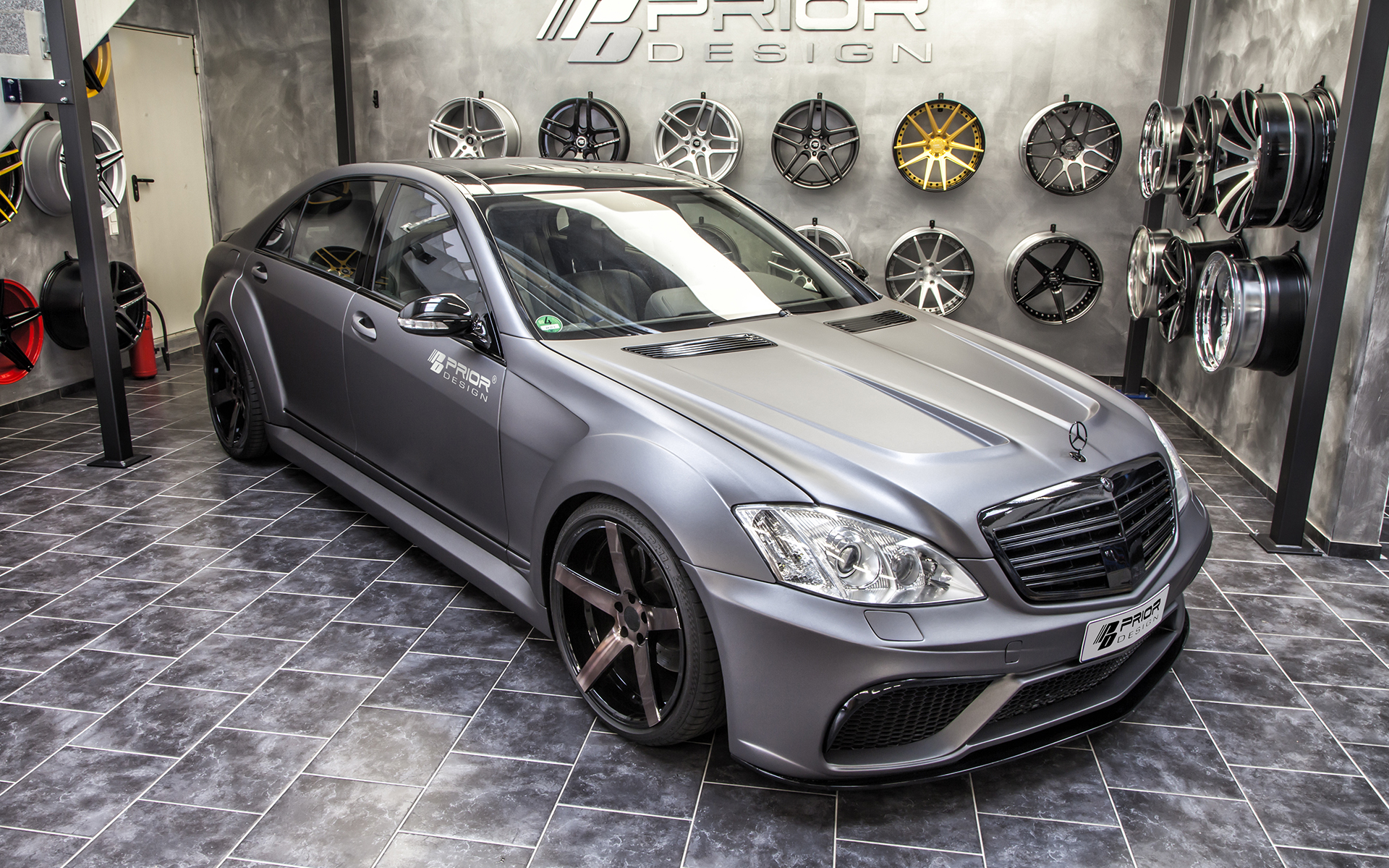 PD Black Edition V3 Widebody Kit for Mercedes S-Class W221