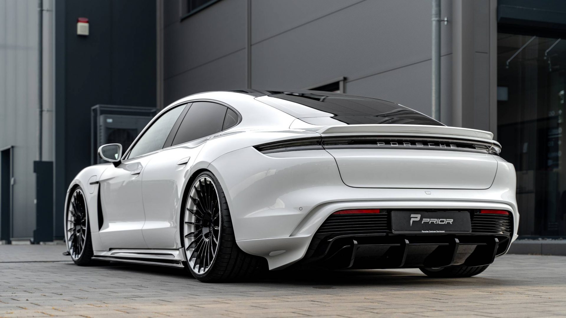 PD TE Front Spoiler for Porsche Taycan [2019+] - Prior Design