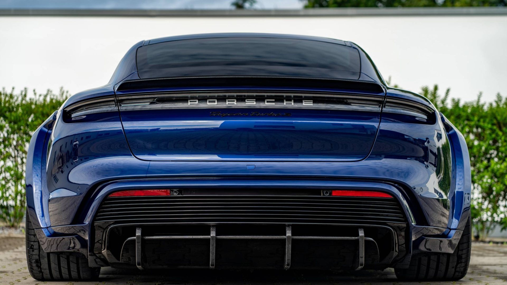 PD TE Front Spoiler for Porsche Taycan [2019+] - Prior Design