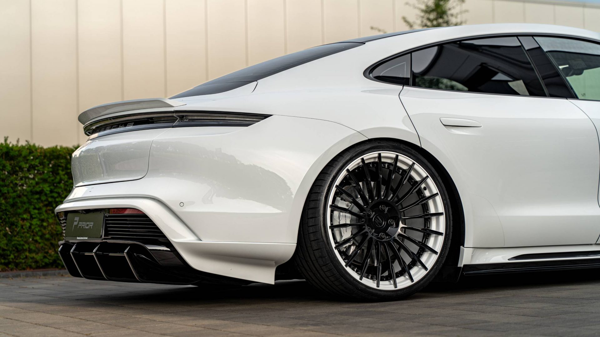 PD TE Front Spoiler for Porsche Taycan [2019+] - Prior Design