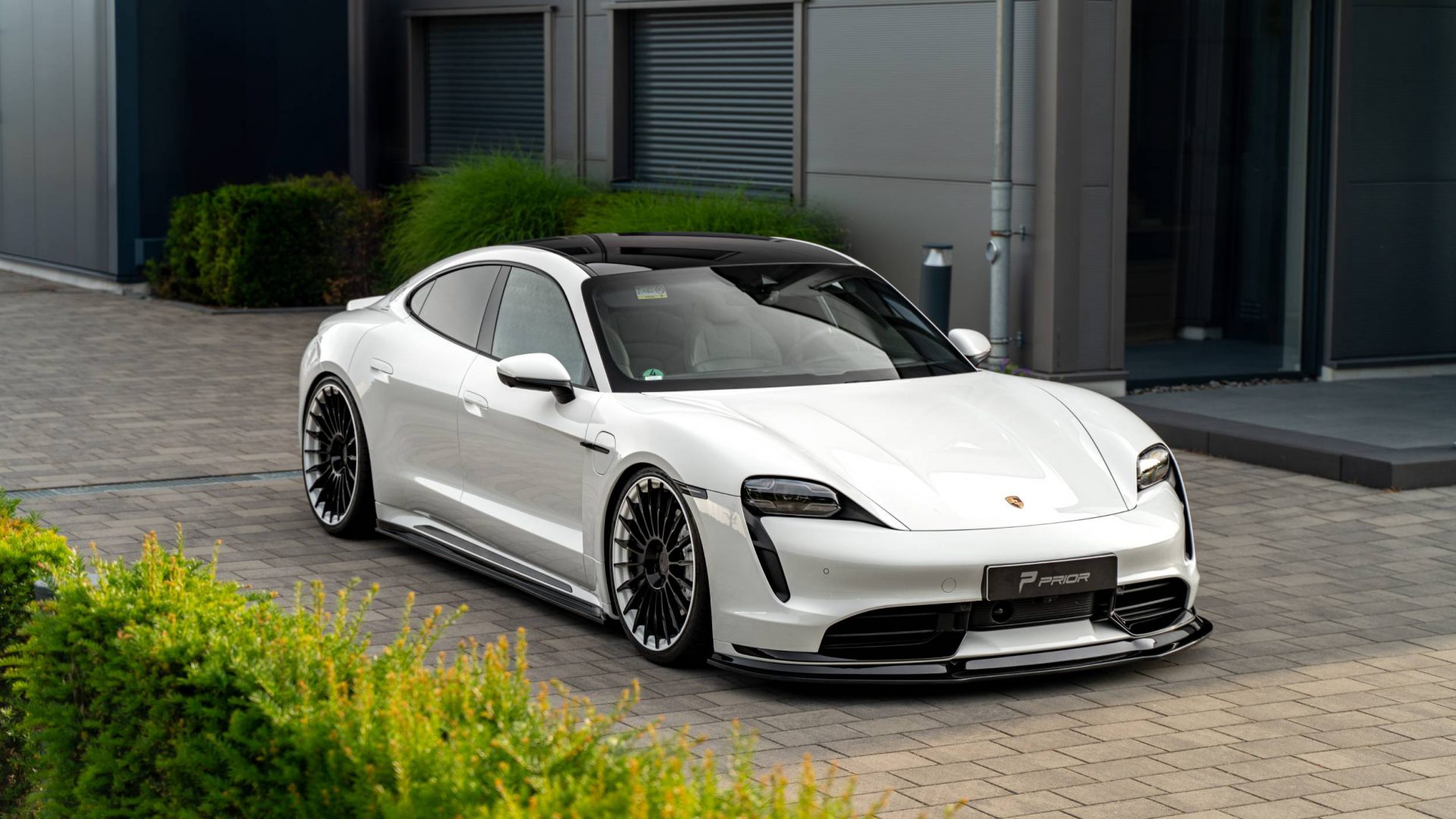 PD TE Front Spoiler for Porsche Taycan [2019+] - Prior Design